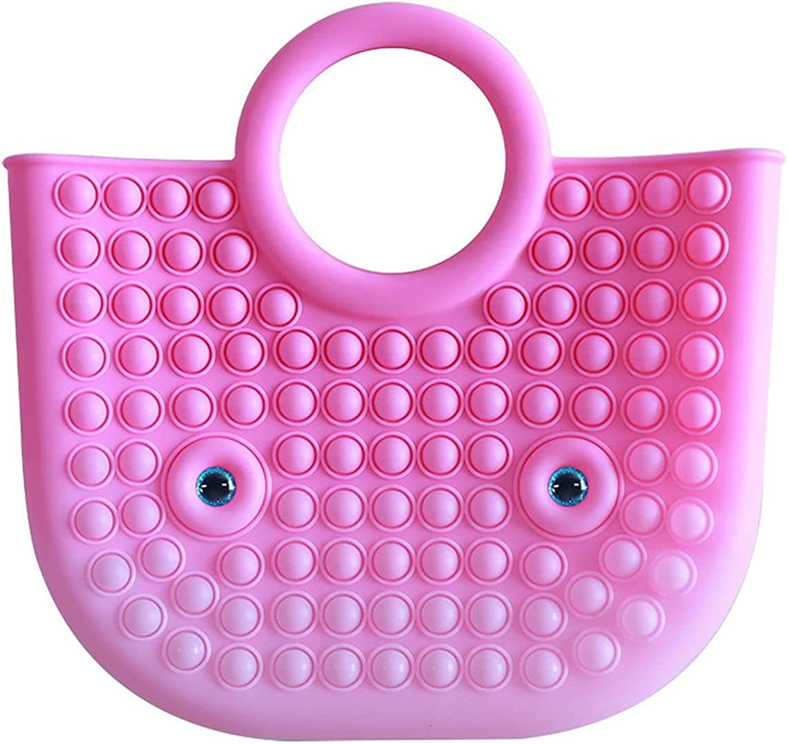 Purse Fidget Tote Bag Push Bubble Handbag Silicone Top Handle Satchel ...