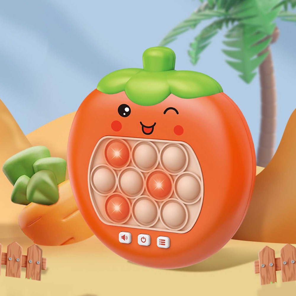 Pop Push Bubbles Fidget Game Machine Toy Novelty Anti-Anxiety Pop Push ...