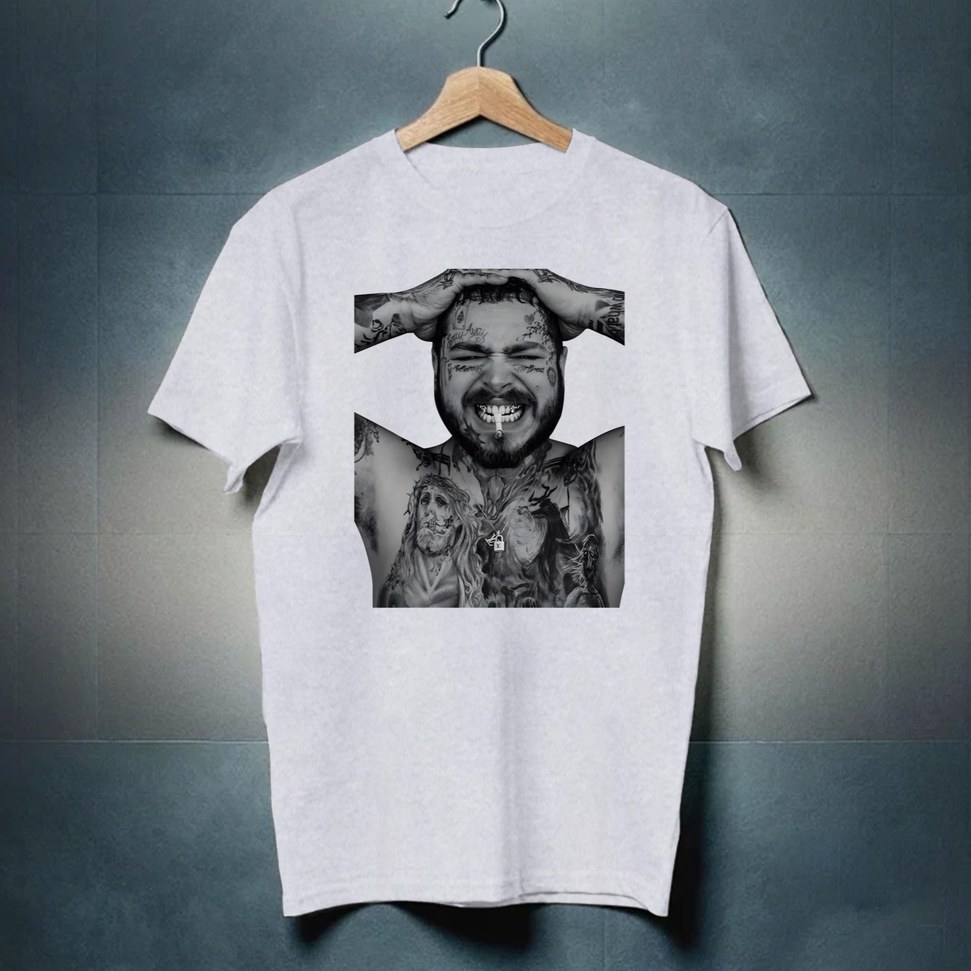 Pop Rap Star Revealing Tattoos & Grill Classic T-Shirt-TH29301 ...