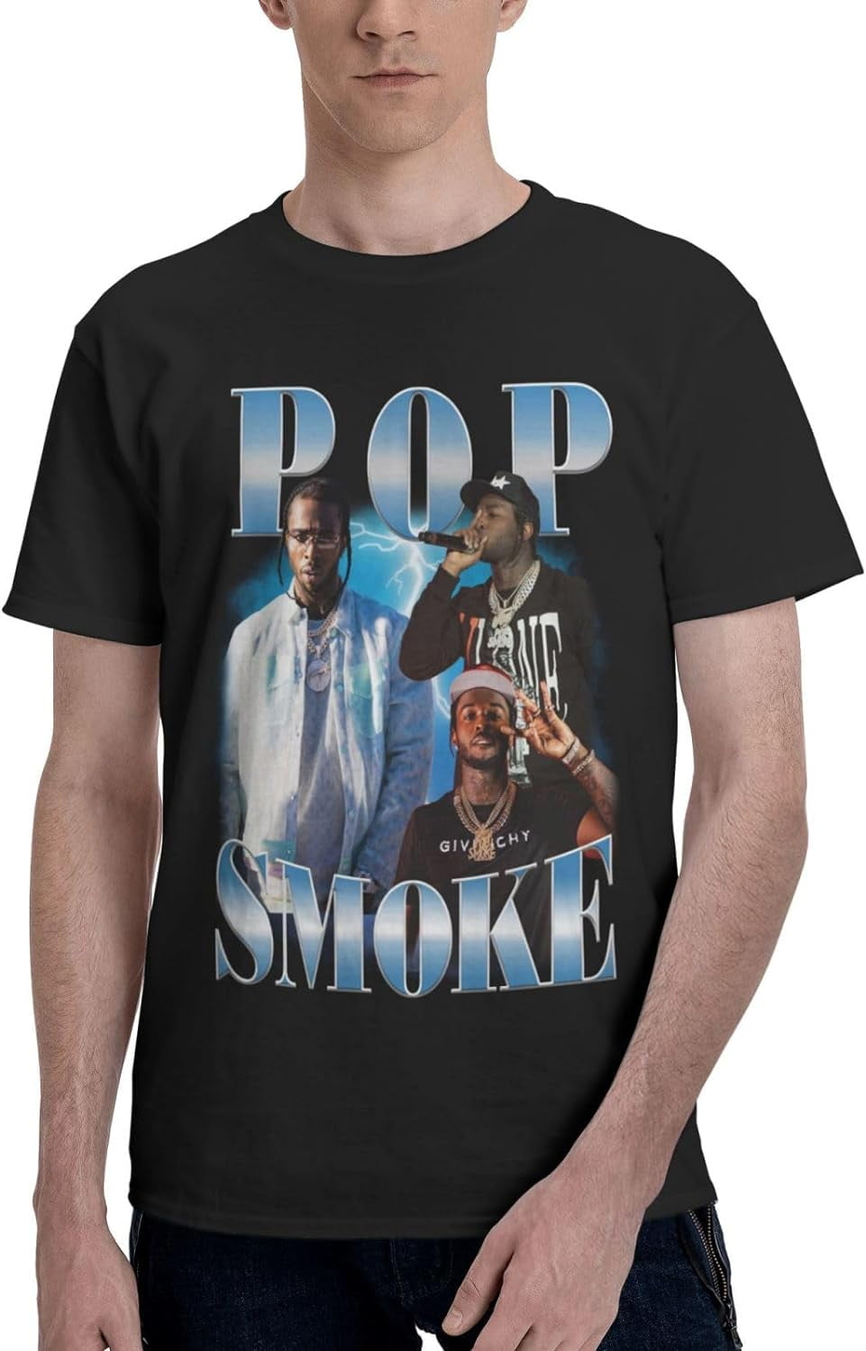 Pop Rapper Smoke Mens Womens Hip Hop Rap Trap Rapper Streetwear Vintage ...