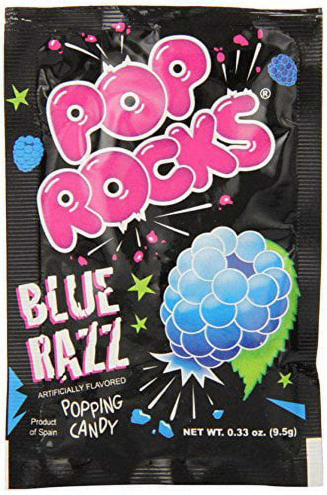Pop Rocks - Blue Razz, 24 count (8.4oz) - Walmart.com