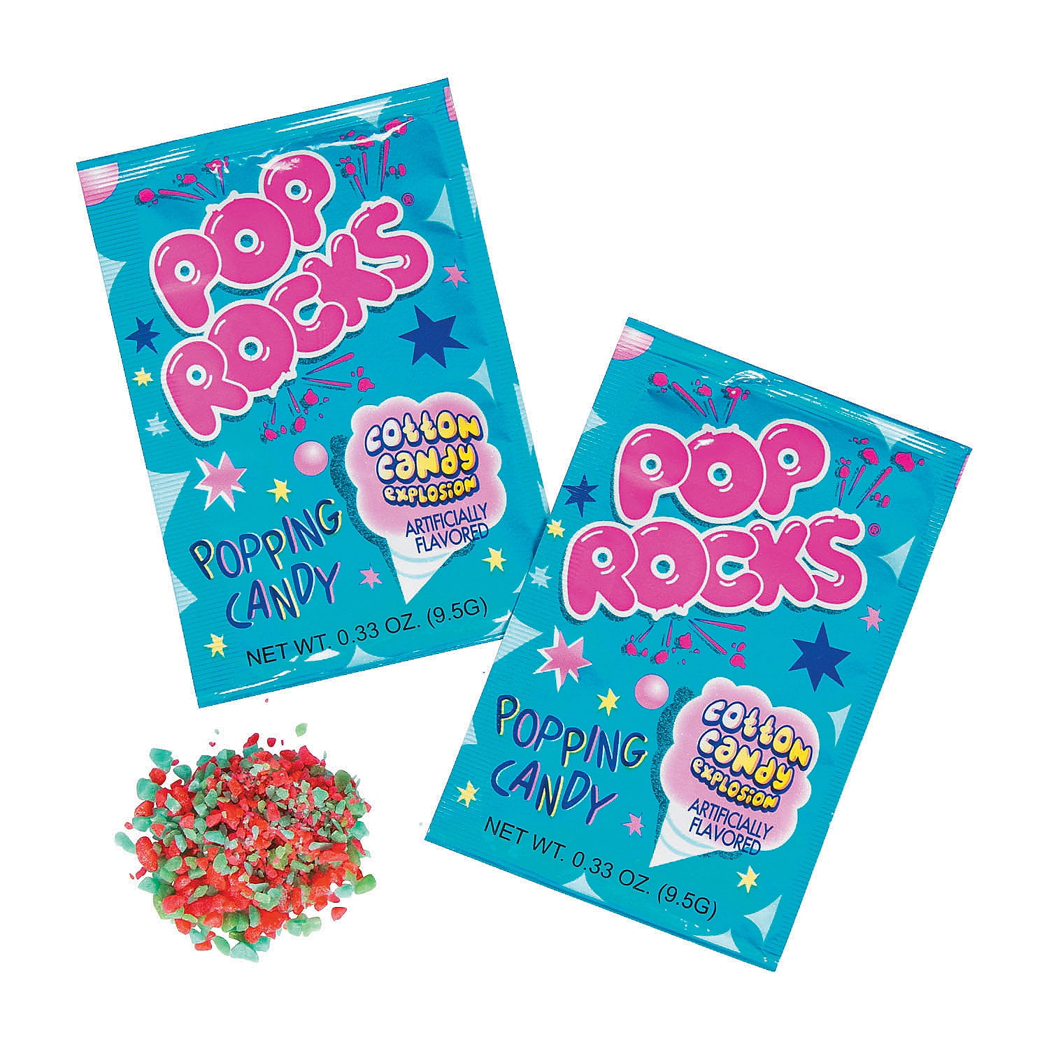 POP ROCKS Cotton Candy Hard Candy, Party Edibles, 24 Pieces - Walmart.com