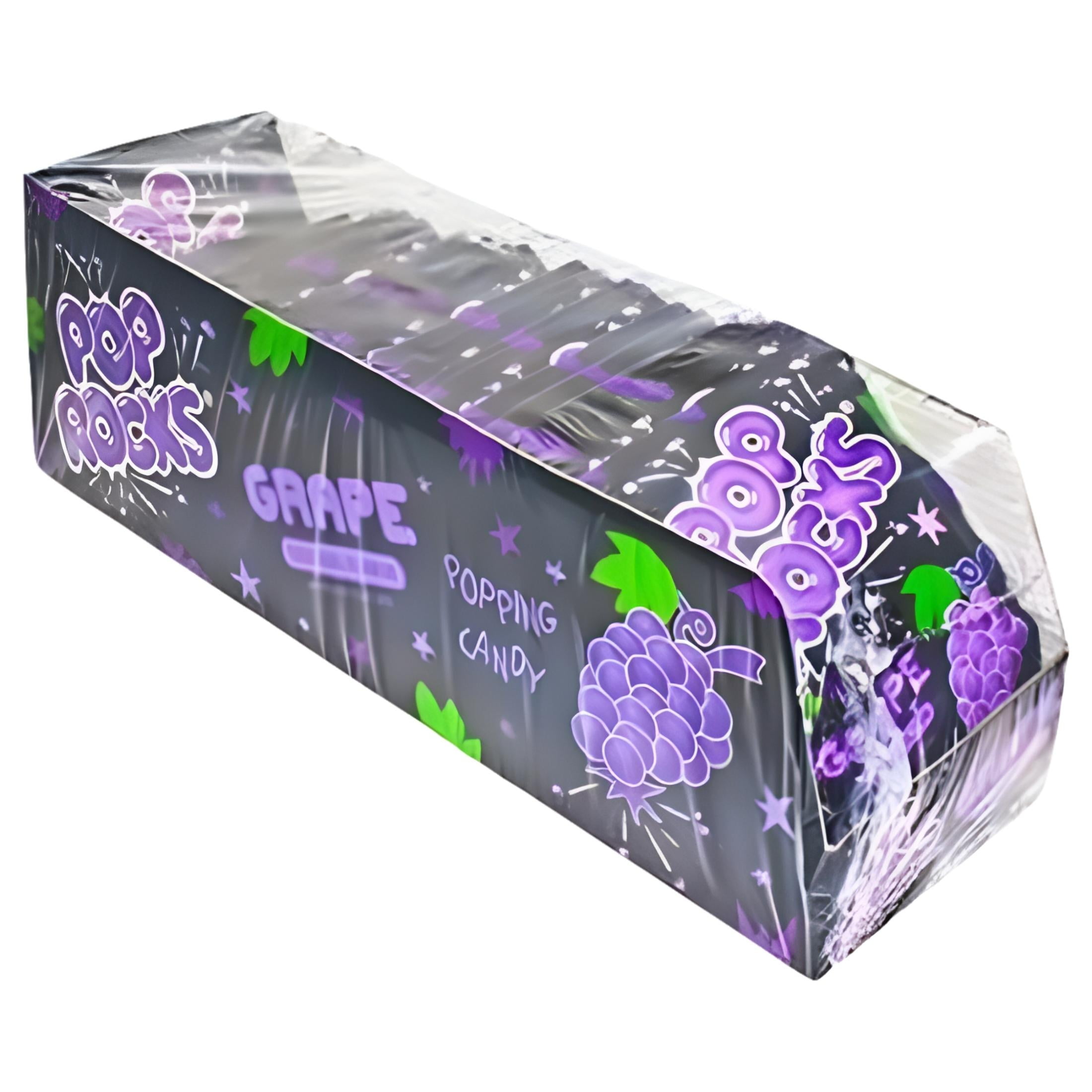 Pop Rocks, Grape Flavor Sugar Candy, Pack of 24 (0.33 oz each ...