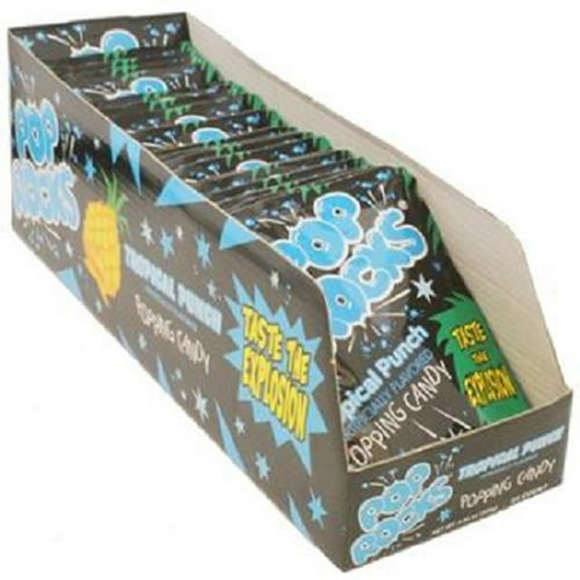 Pop Rocks, Tropical Punch, Count 24 (0.33 oz) - Sugar Candy / Grab ...