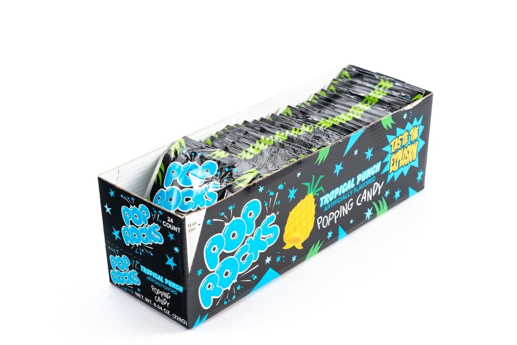 Pop Rocks Tropical Punch Popping Candy, 24 Count Display Box - Walmart.com