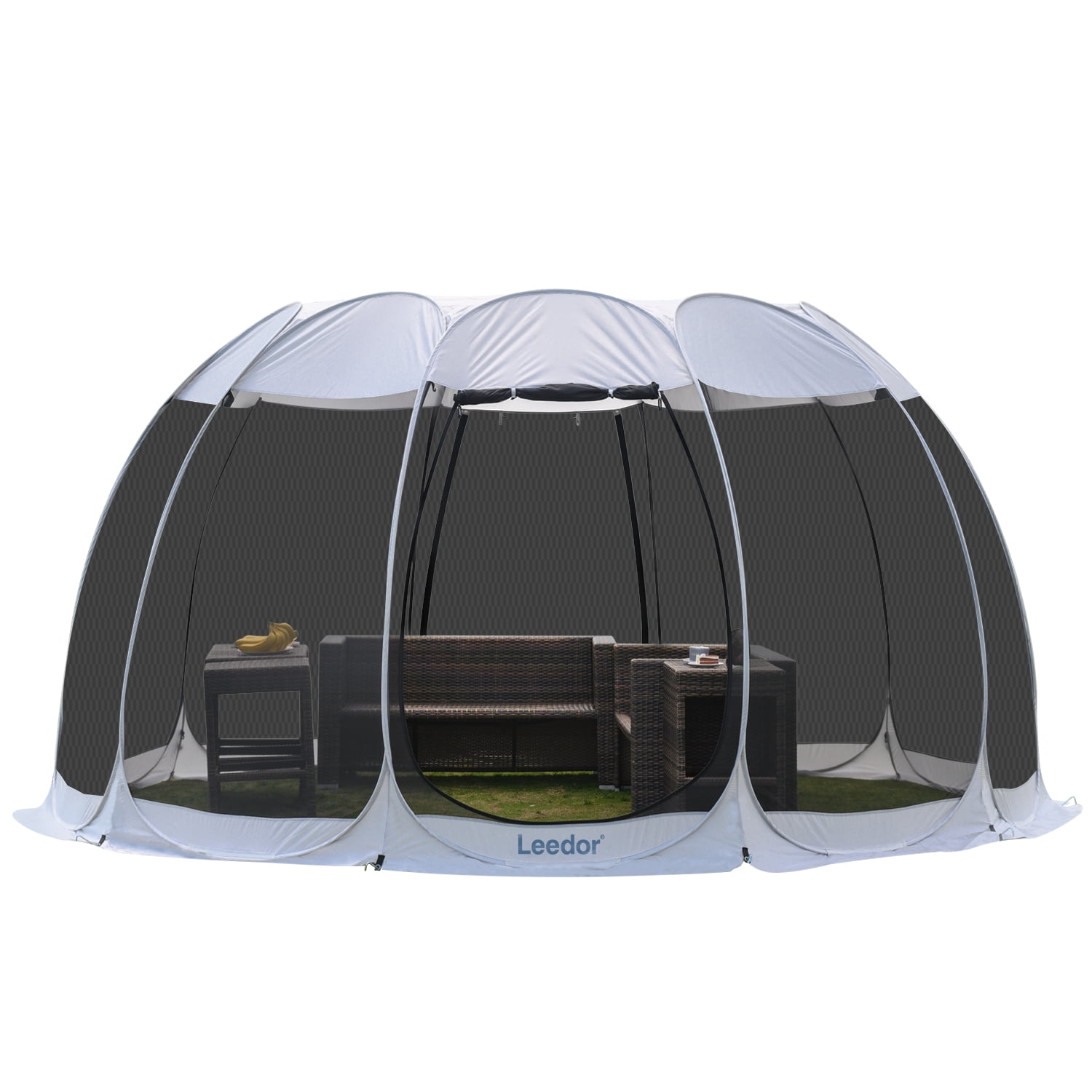 15x15Ft Pop-Up Canopy Screen House Tent - Lightweight Outdoor Screen ...