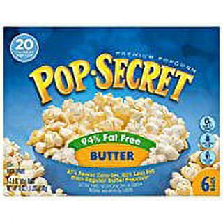 Pop Secret 94% Fat Free Butter Popcorn (Pack of 2) - Walmart.com