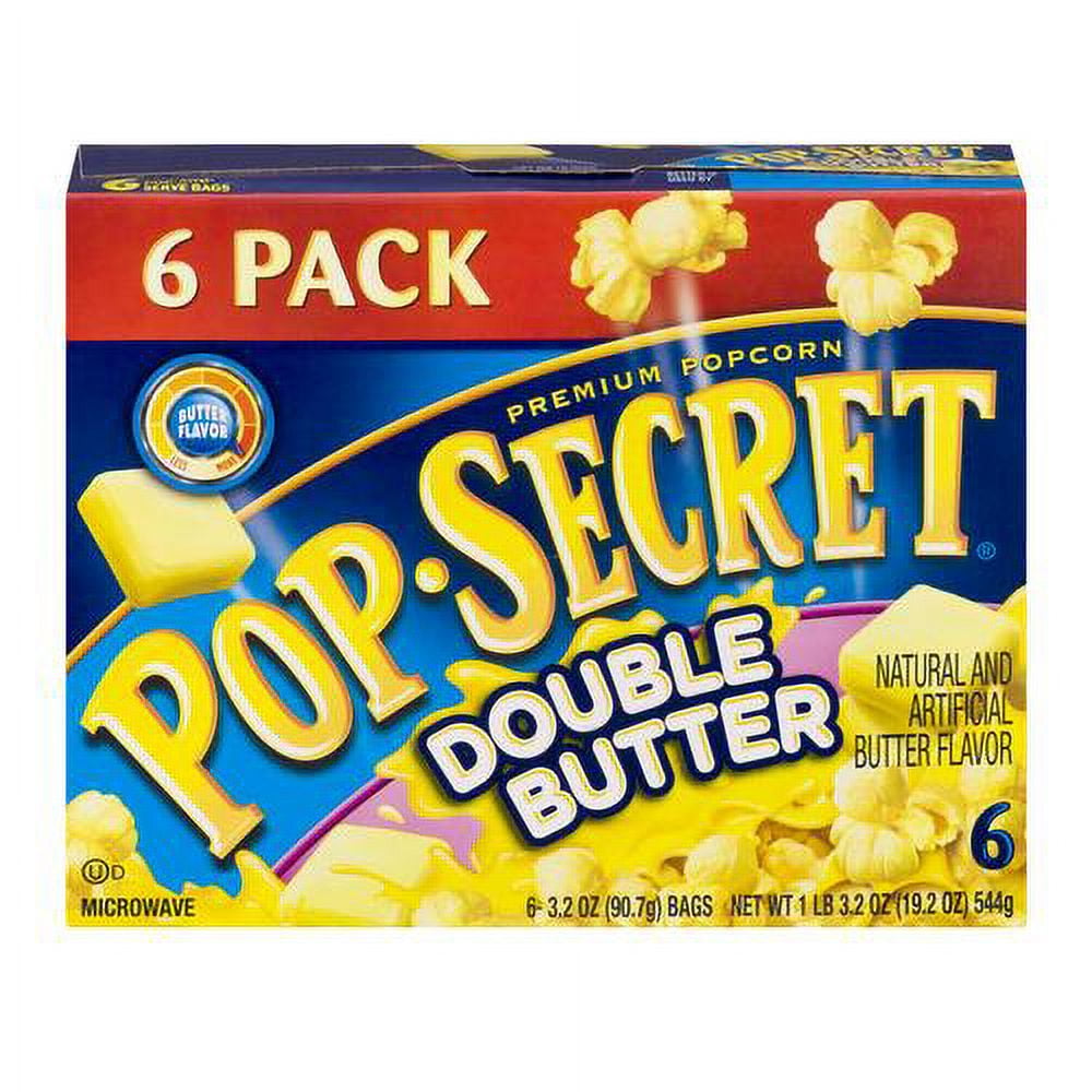 Pop Secret Double Butter Microwave Popcorn (Pack of 10) - Walmart.com