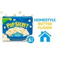 Pop Secret Microwave Popcorn, Homestyle Butter Flavor, 3.2 oz Sharing ...