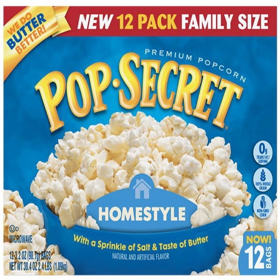 Pop Secret Homestyle Nutrition Information