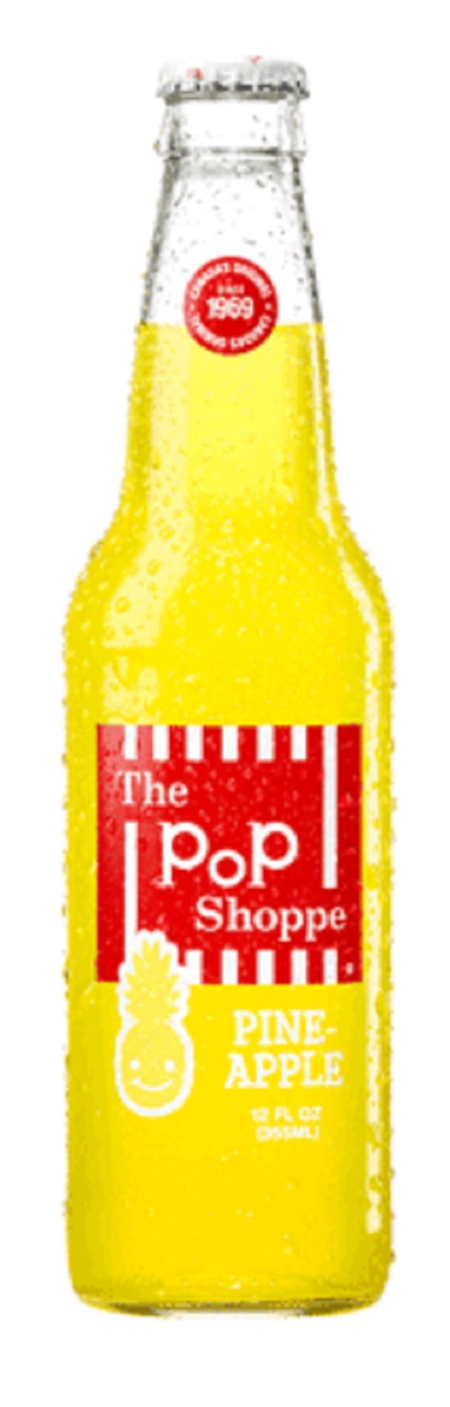 Pop Shoppe Pineapple Soda - 12X355 Ml Bottles - Walmart.com