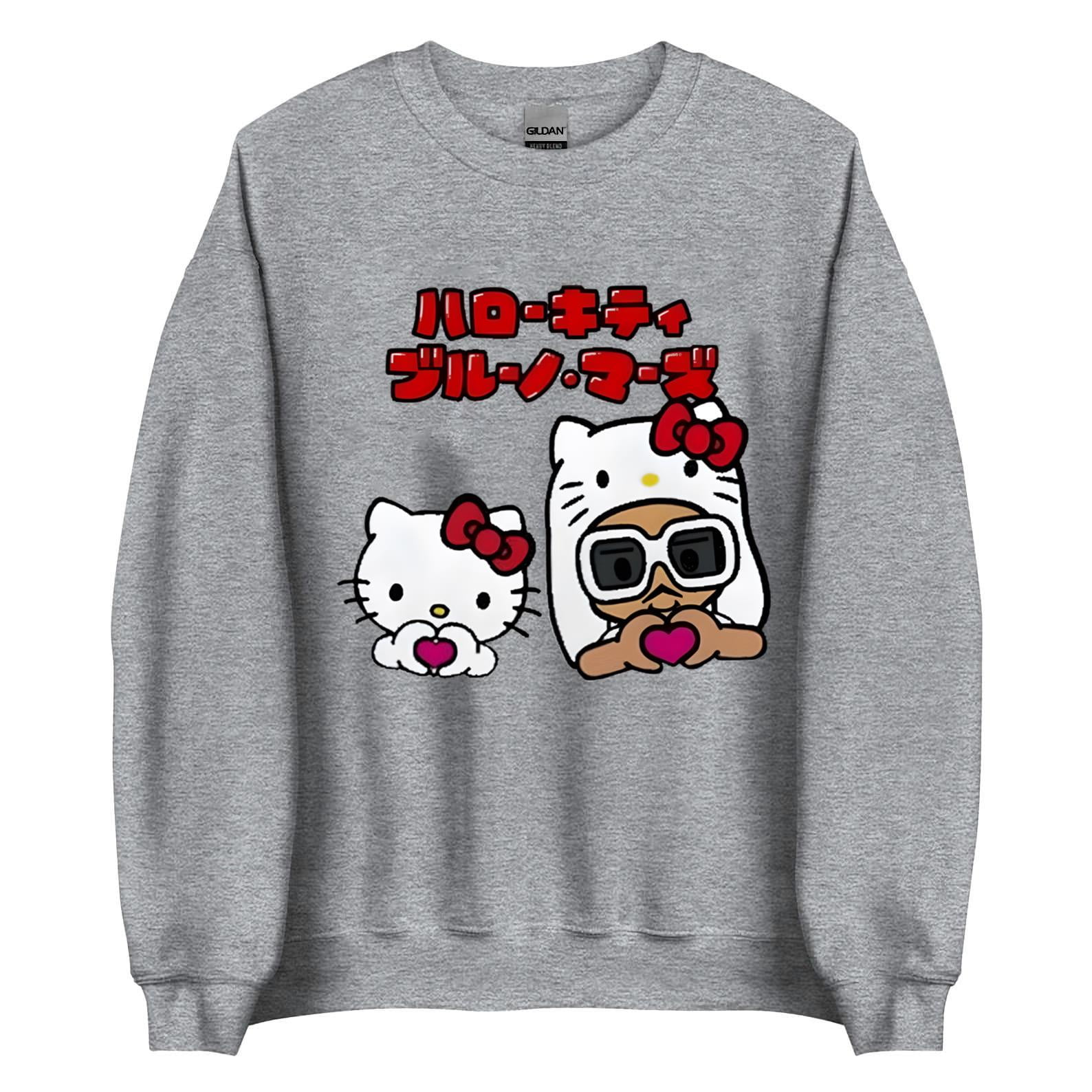 Pop Singer & Cute Cat Cartoon Crossover Shirt. - Walmart.com