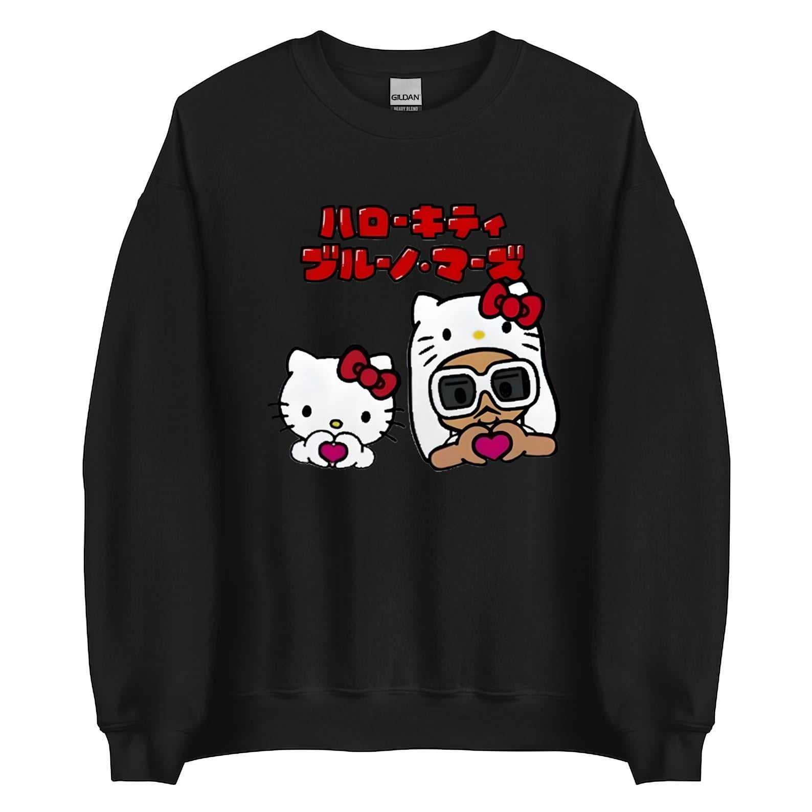 Pop Singer & Cute Cat Cartoon Crossover Shirt. - Walmart.com