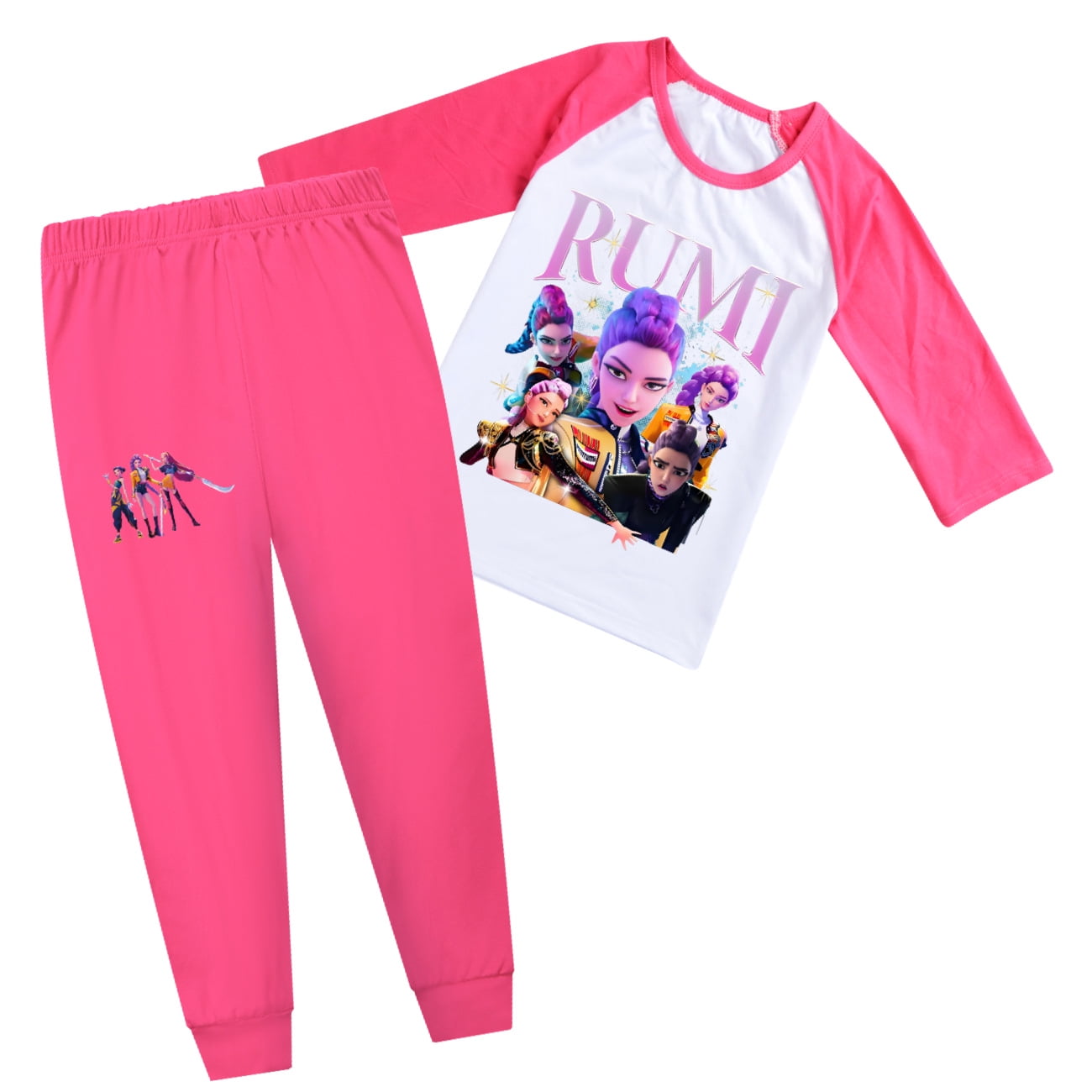 Pop Singer Rumi Mira Zoey Sport Suits Cosplay Costume Party Fancy Dress ...