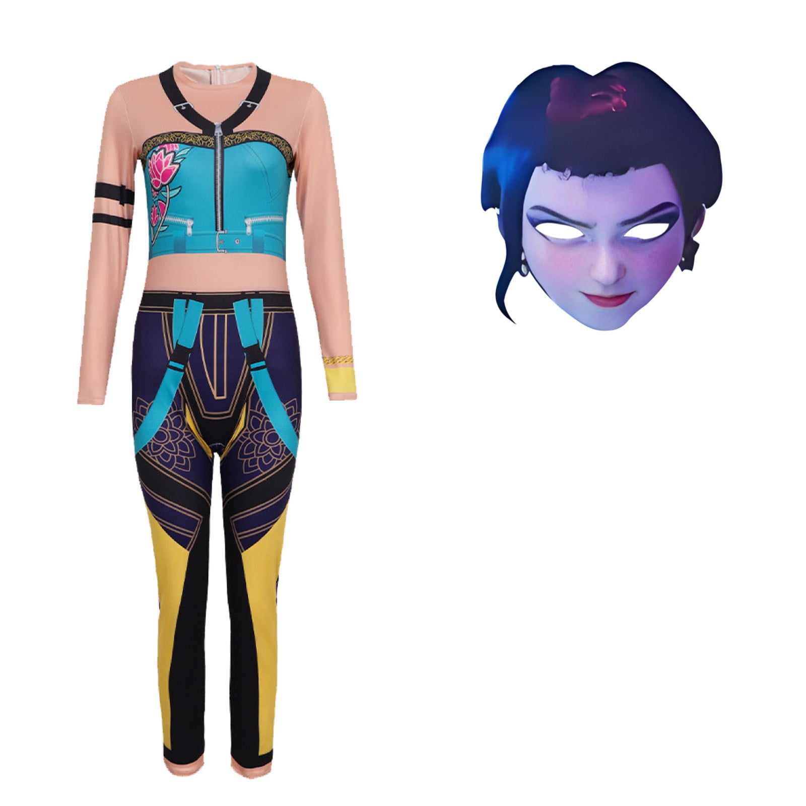 Pop Singers Demon Hunters Ćostume, Halloween Matching Outfits Kids, Pop ...