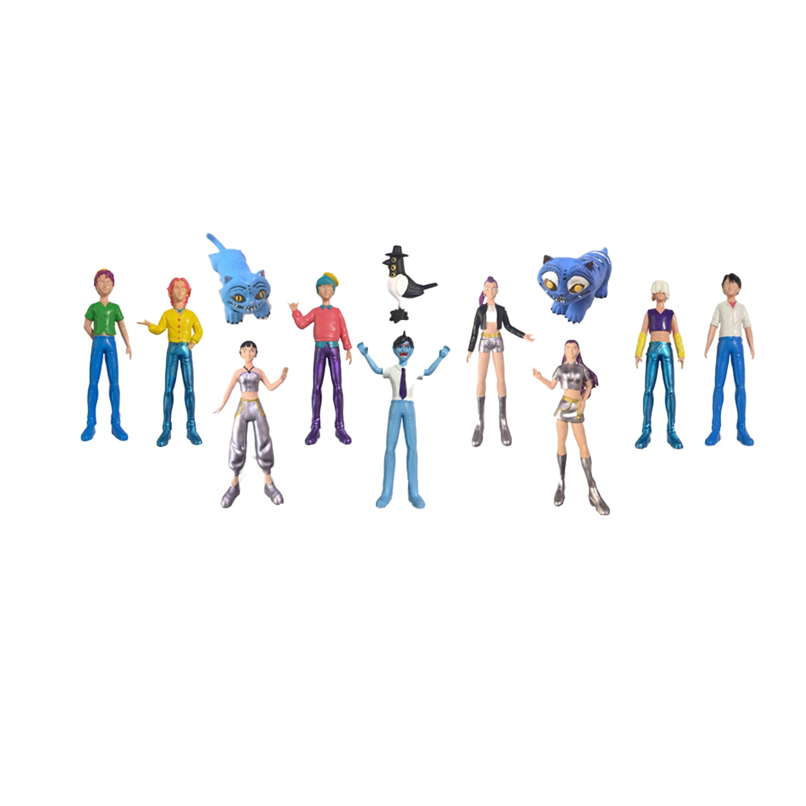 Pop Singers Hunters Figurines, 12pc Pop Singers Hunters Action Figure ...