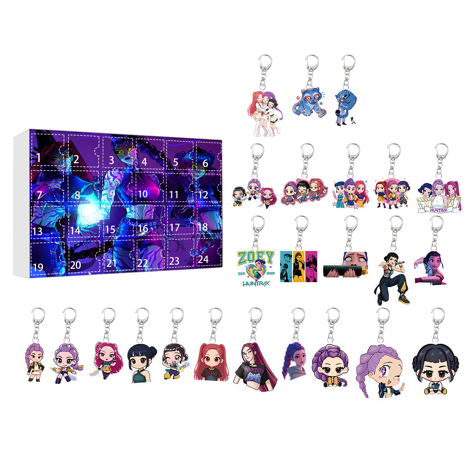 Pop Singers Hunters Korean Idol Advent Calendars 2025,24 Days of ...