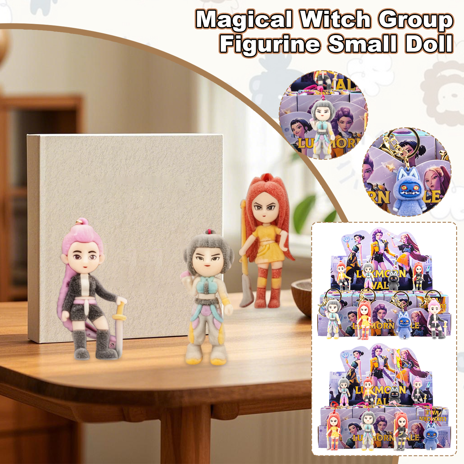 Pop Singers Stars Ru-mi Doll Action Figure 12Pcs Advent Calender, Mi-ra ...