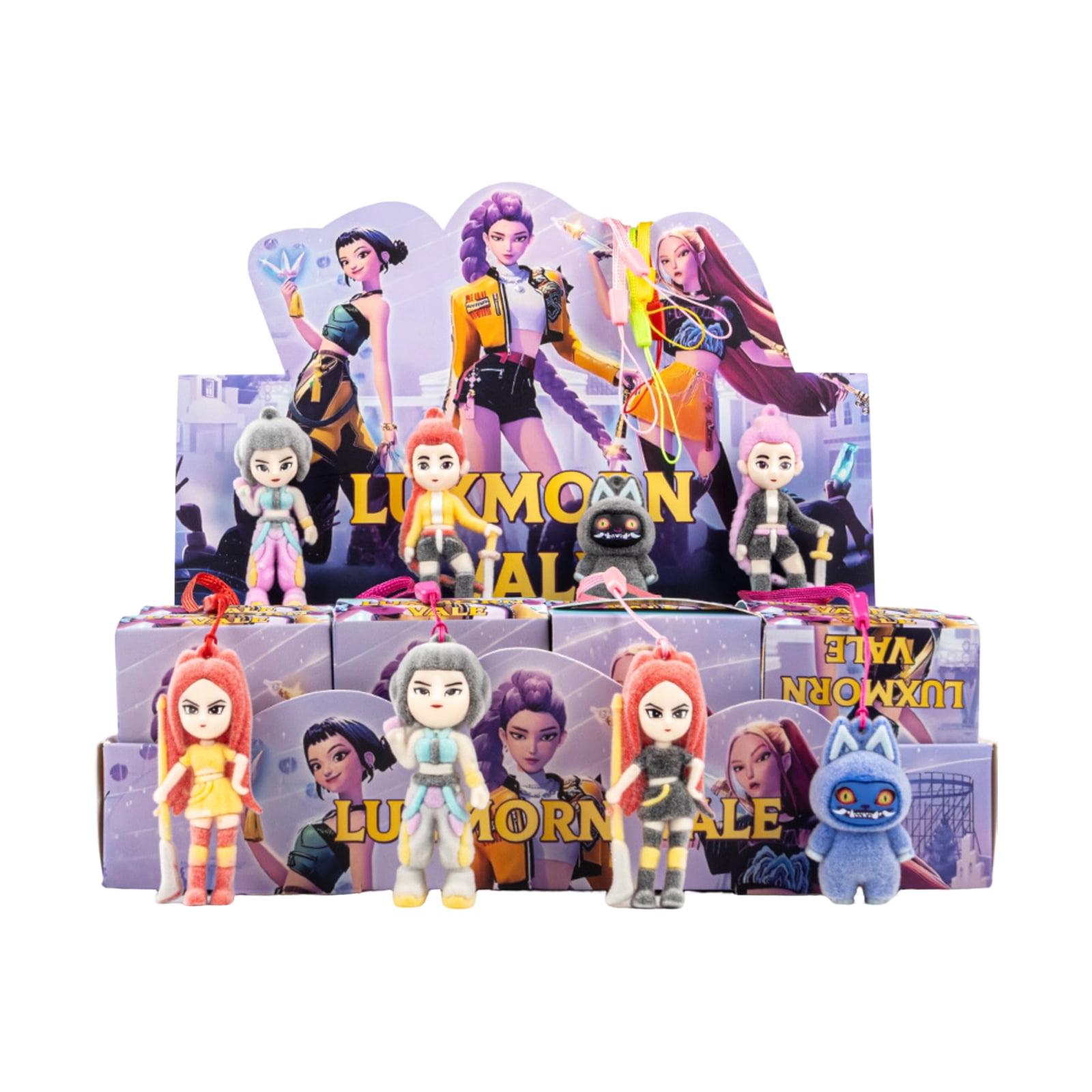 Pop Singers Stars Ru-mi Doll Action Figure 12Pcs Advent Calender, Mi-ra ...