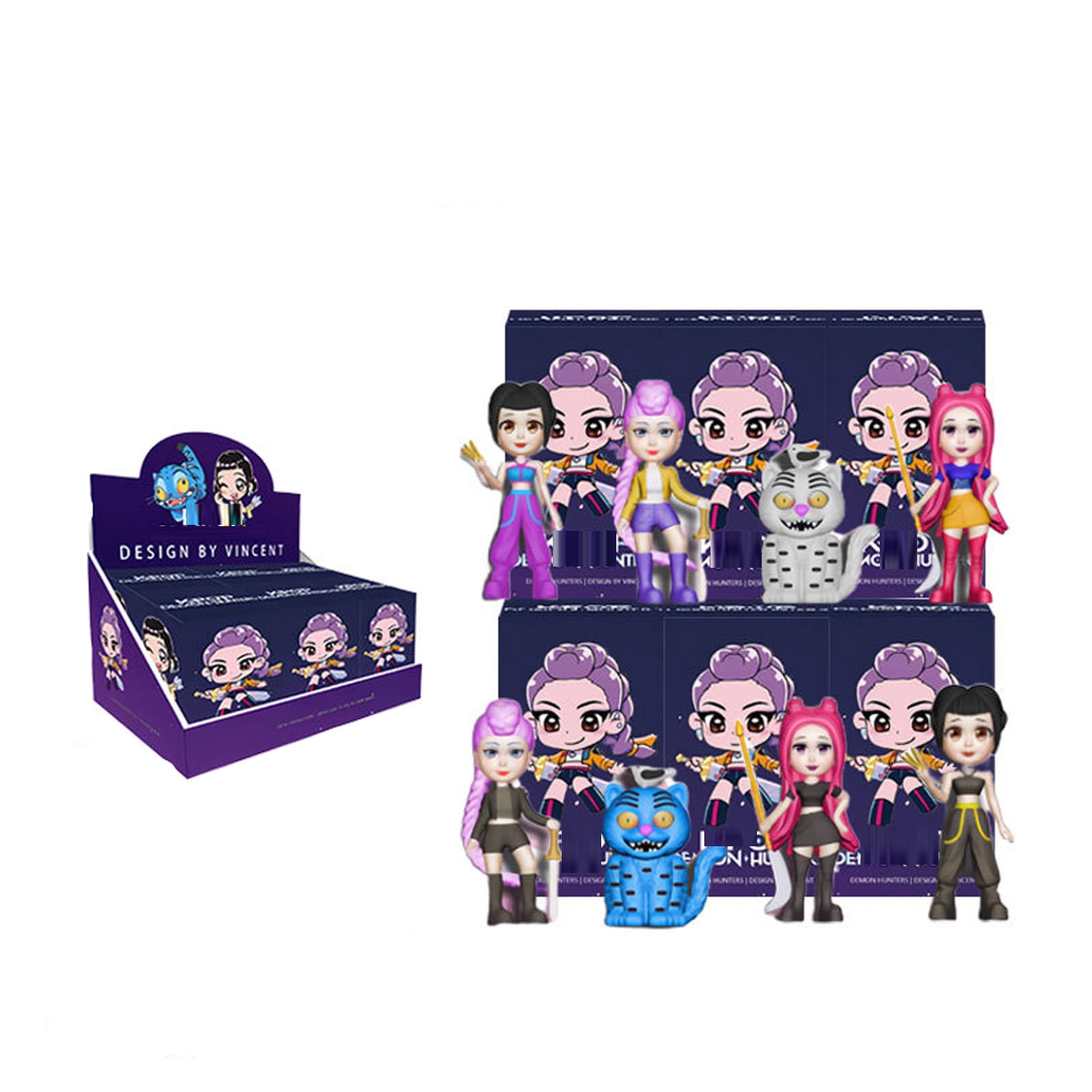 Pop Singers Stars Ru-mi Dolls Action Figure 8Pcs Advent Calender, Sa-ja ...