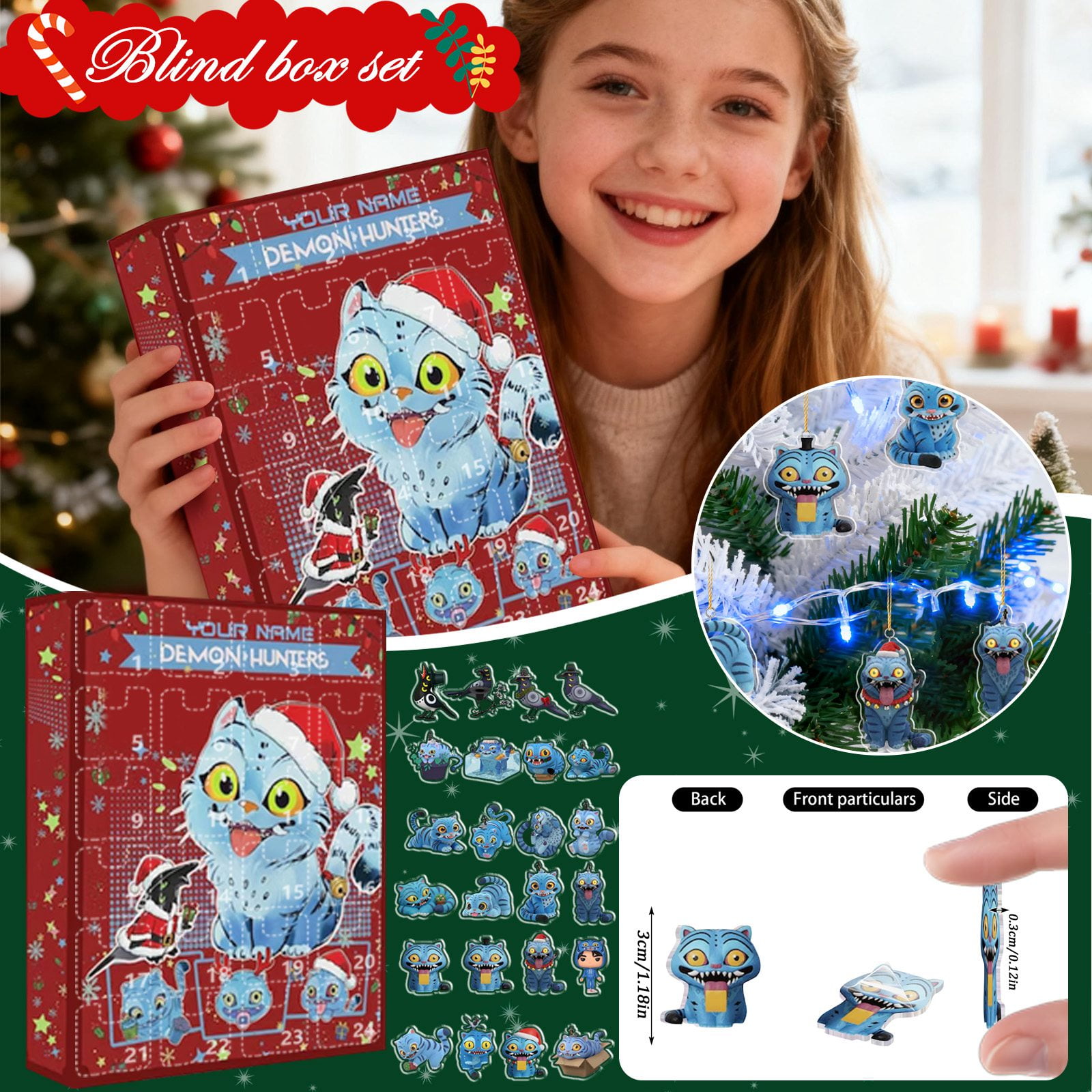 Pop Singers Stars Ru-mi Figures 24Pcs Keychains Advent Calender, Sa-ja ...