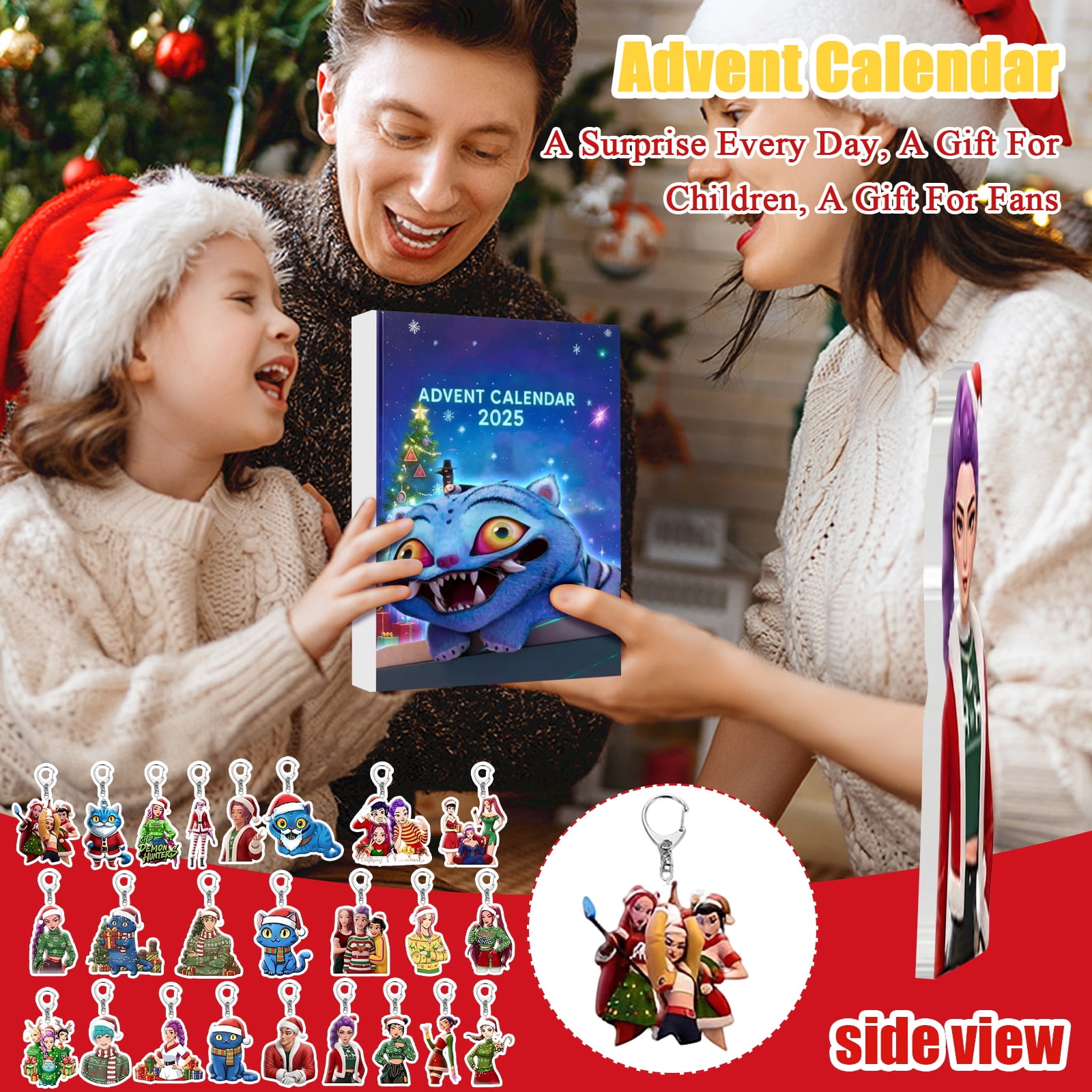 Pop Singers Stars Ru-mi Figures 24Pcs Keychains Advent Calender, Sa-ja ...