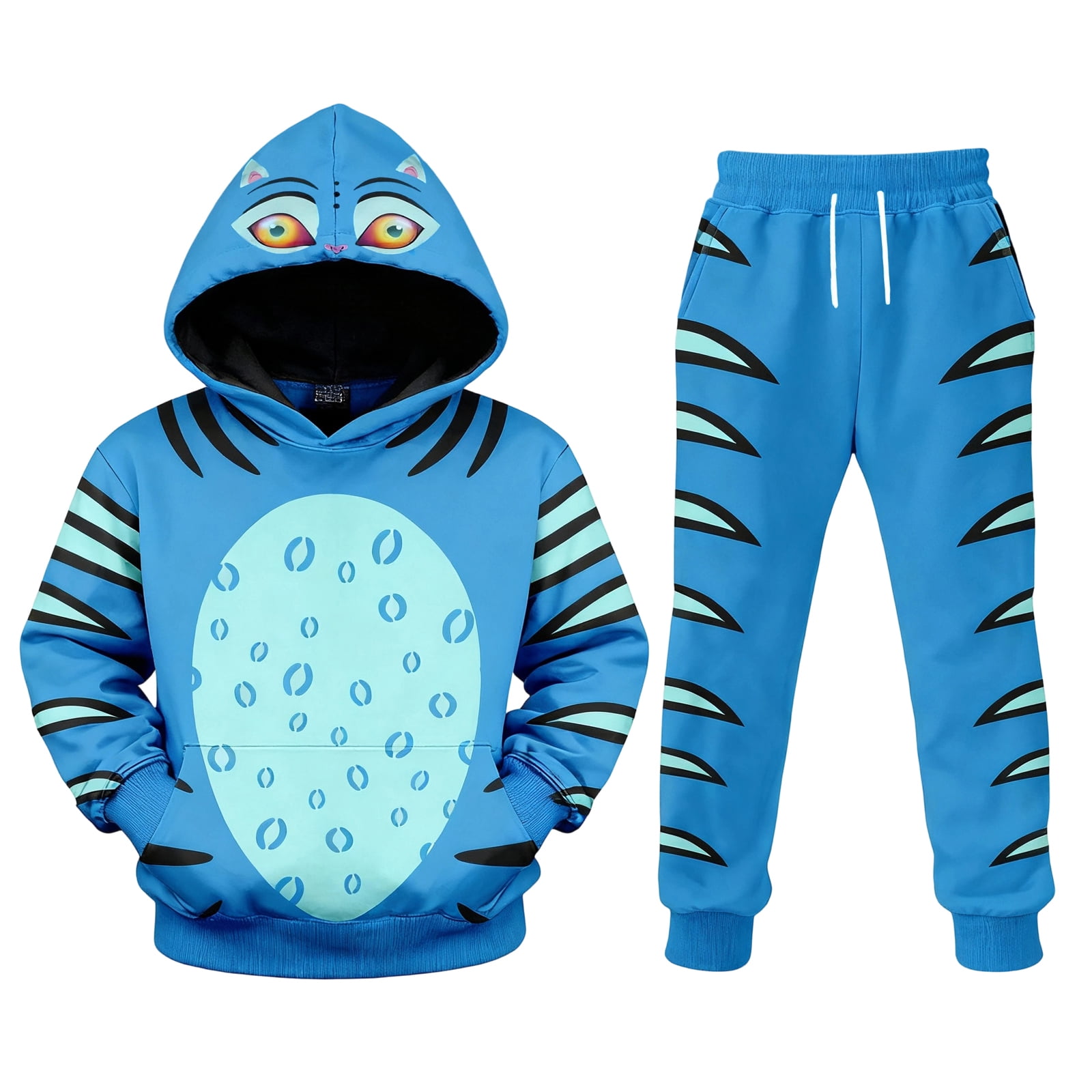 Pop Singers Stars Der-py Dancing Hoodie Suit Cosplay Costumes ...