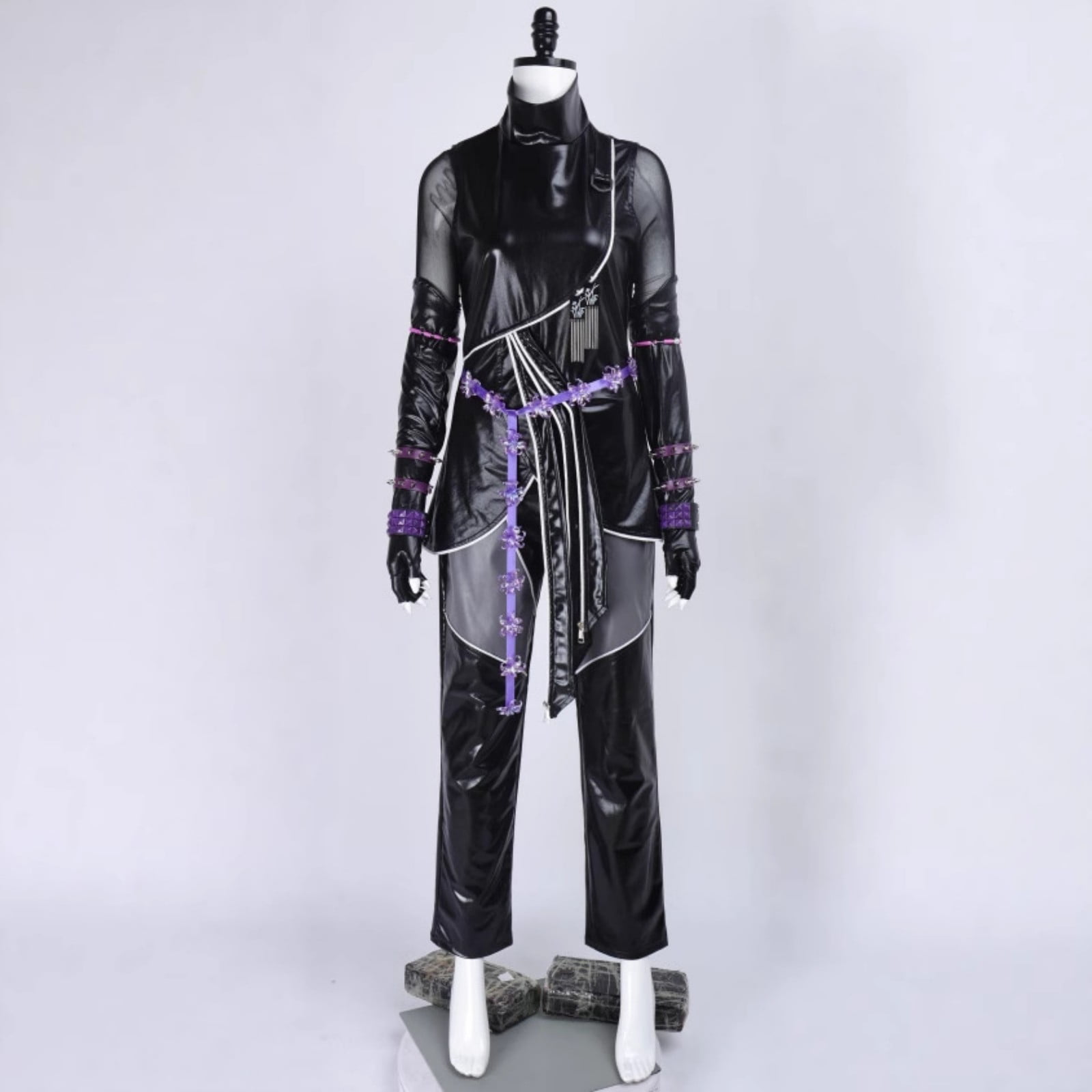 Pop Singers Stars Ru-mi Black Dancing Suit Cosplay Costumes, Halloween ...