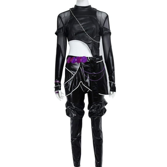 Pop Singers Stars Ru-mi Black Dancing Suit Cosplay Costumes, Halloween ...