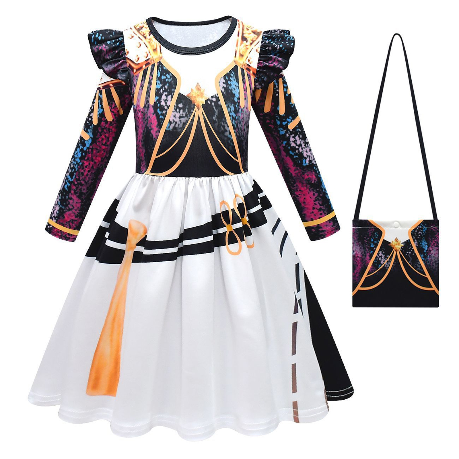 Pop Singers Stars Ru-mi Dancing Dress Cosplay Costumes with Handbag ...