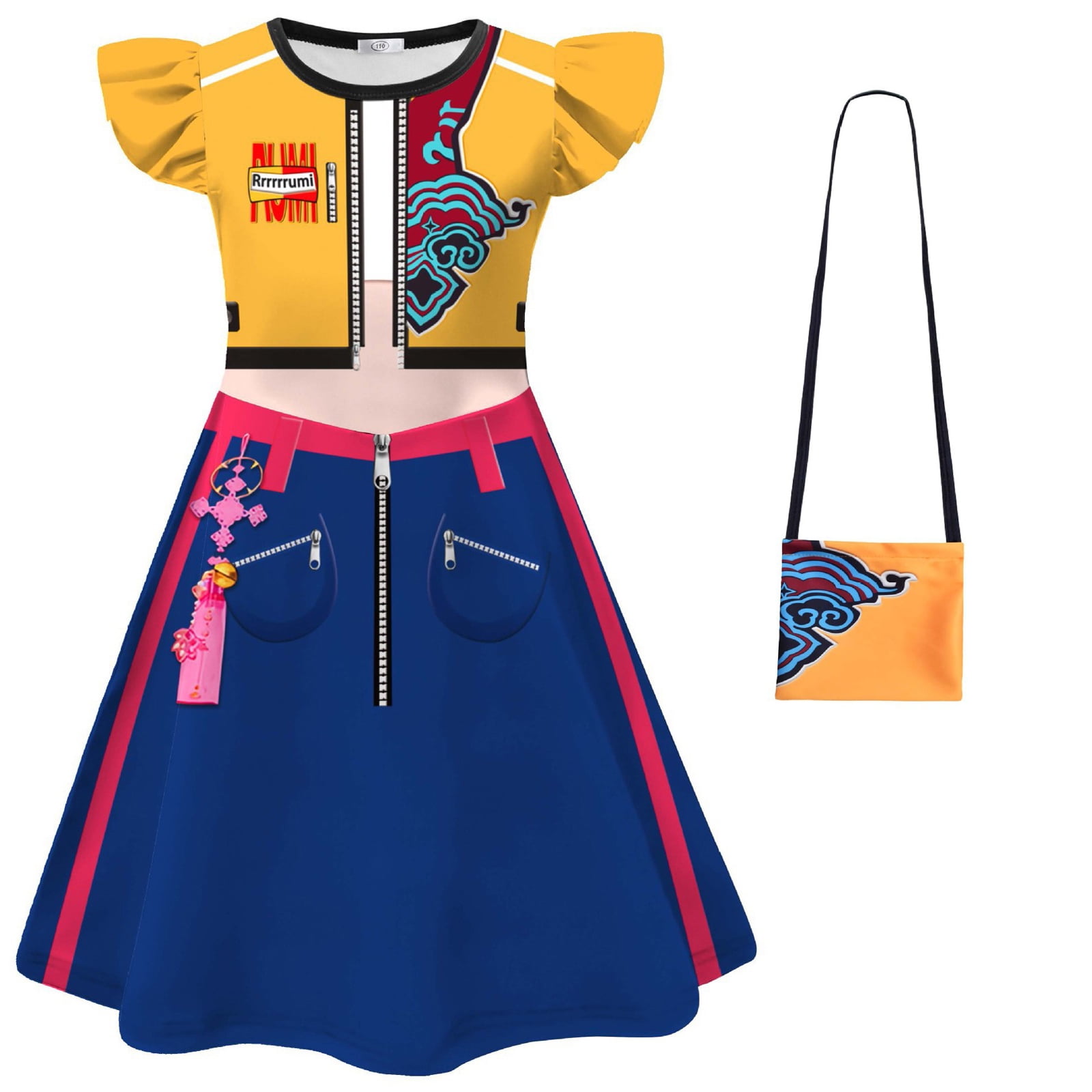 Pop Singers Stars Ru-mi Dancing Dress & Handbag Costumes Cosplay, Pop ...