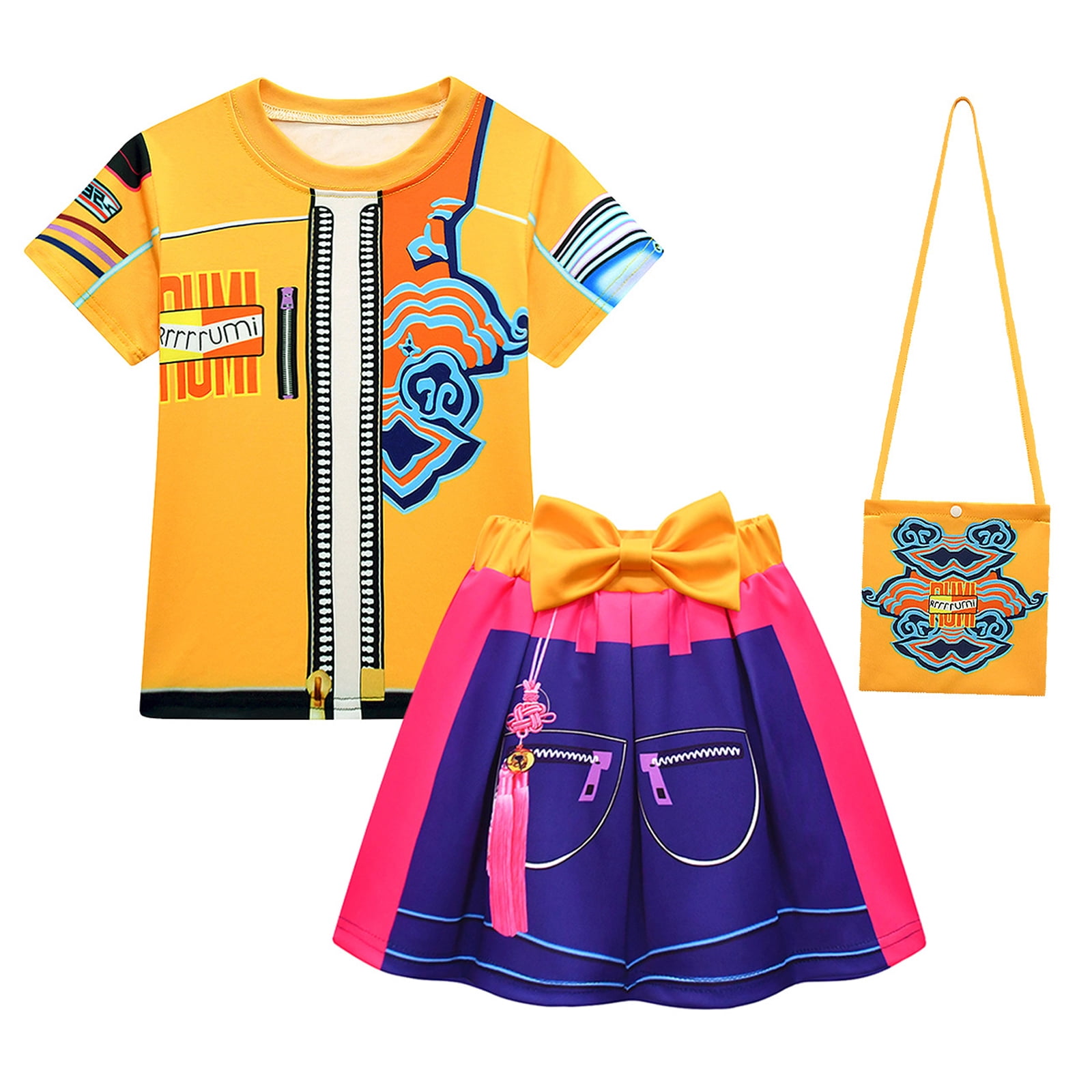Pop Singers Stars Ru-mi Dancing Shirt Skirt Bag Costumes Cosplay, Pop ...
