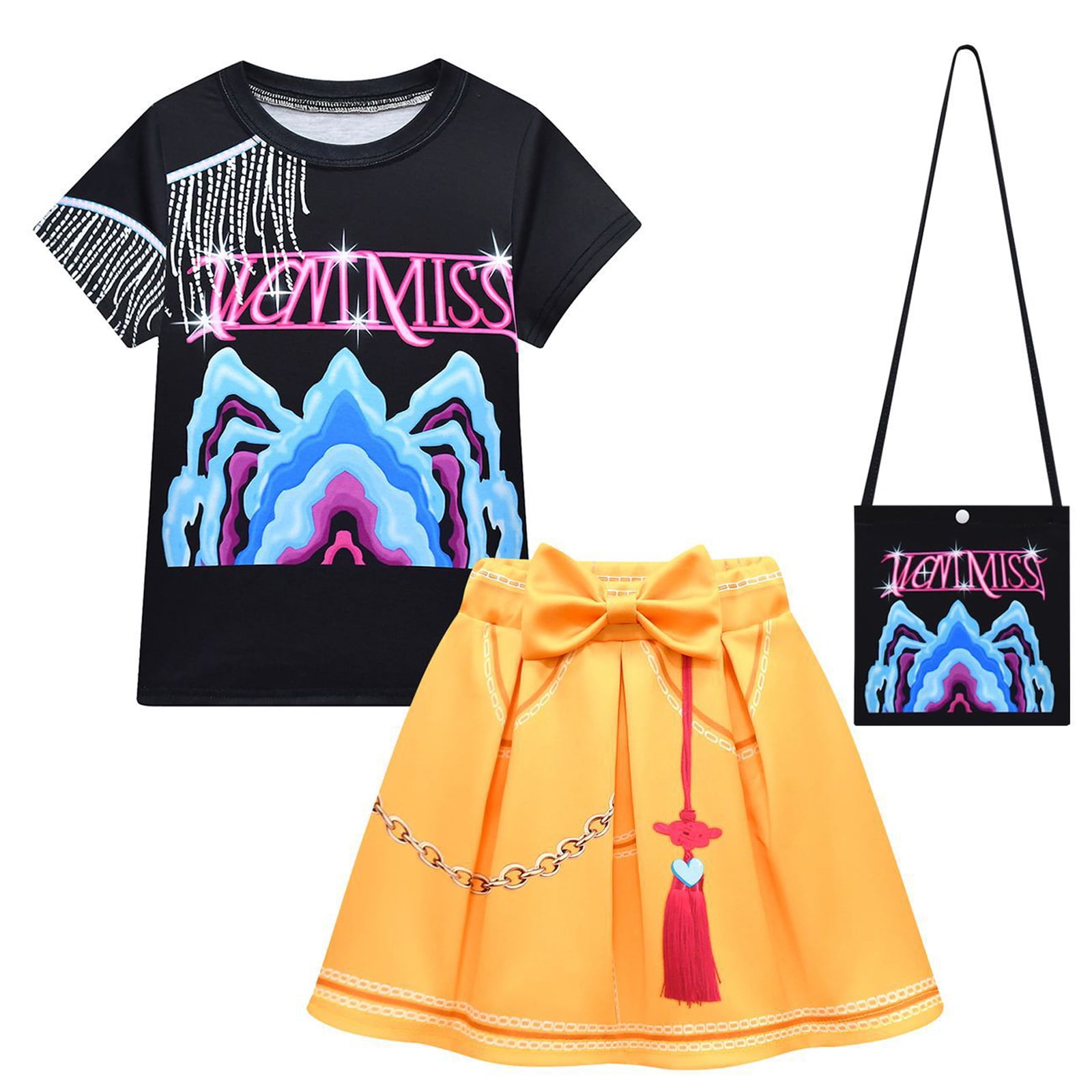 Pop Singers Stars Ru-mi Dancing Shirt Skirt Bag Costumes Cosplay, Pop ...