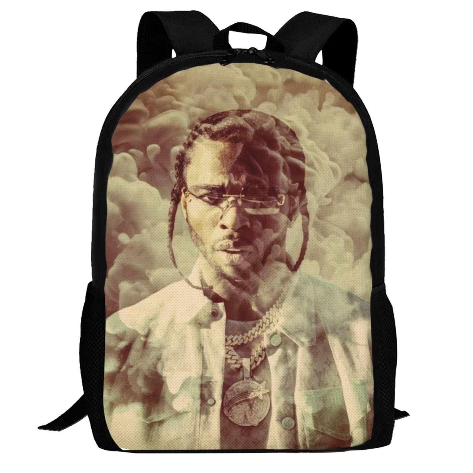 Pop Smoke Backpack,3d Print Laptop Backpack Lightweight Casual Daypack ...