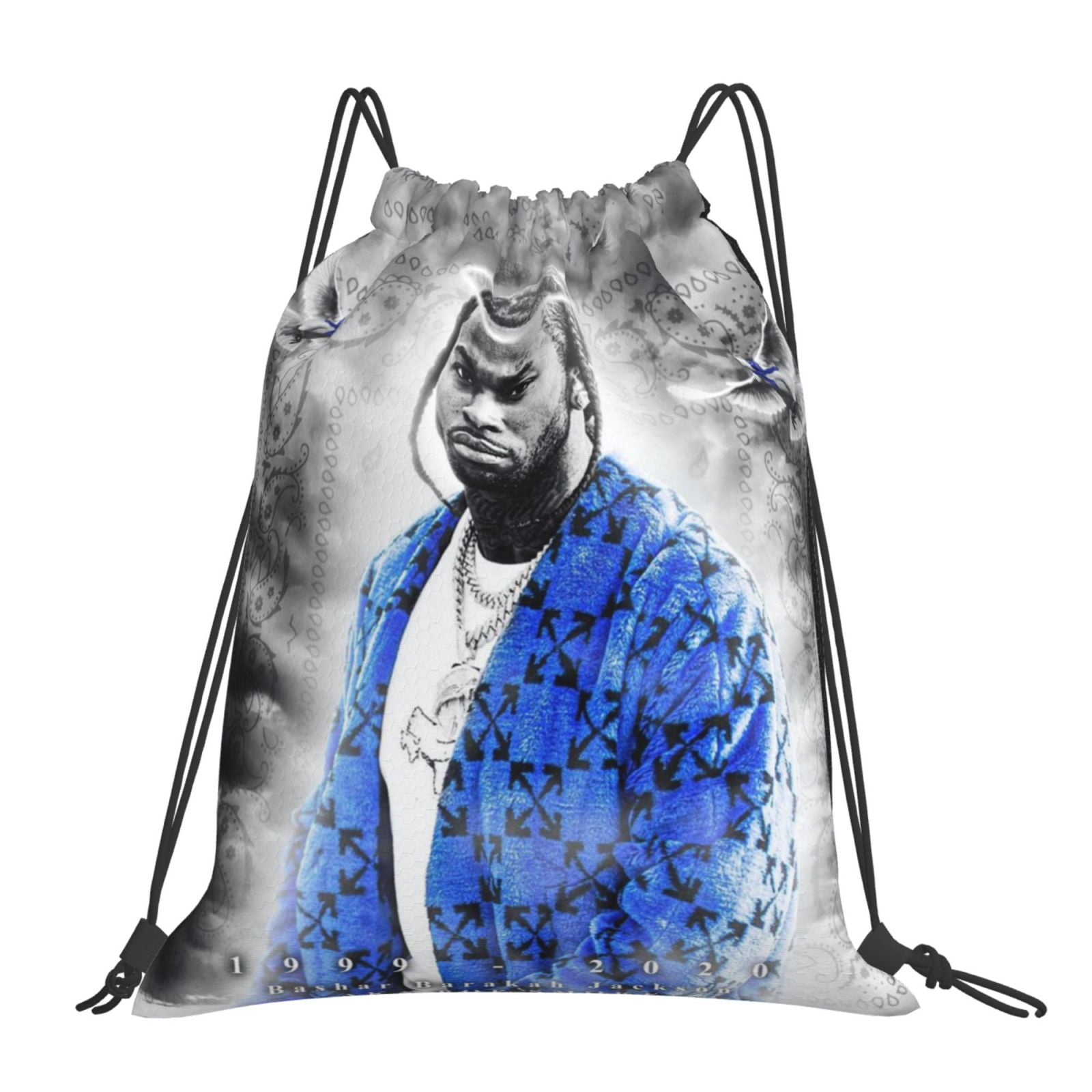 Pop Smoke Drawstring Backpack Sport Gym Bag For Yoga Swimming Gymsack ...