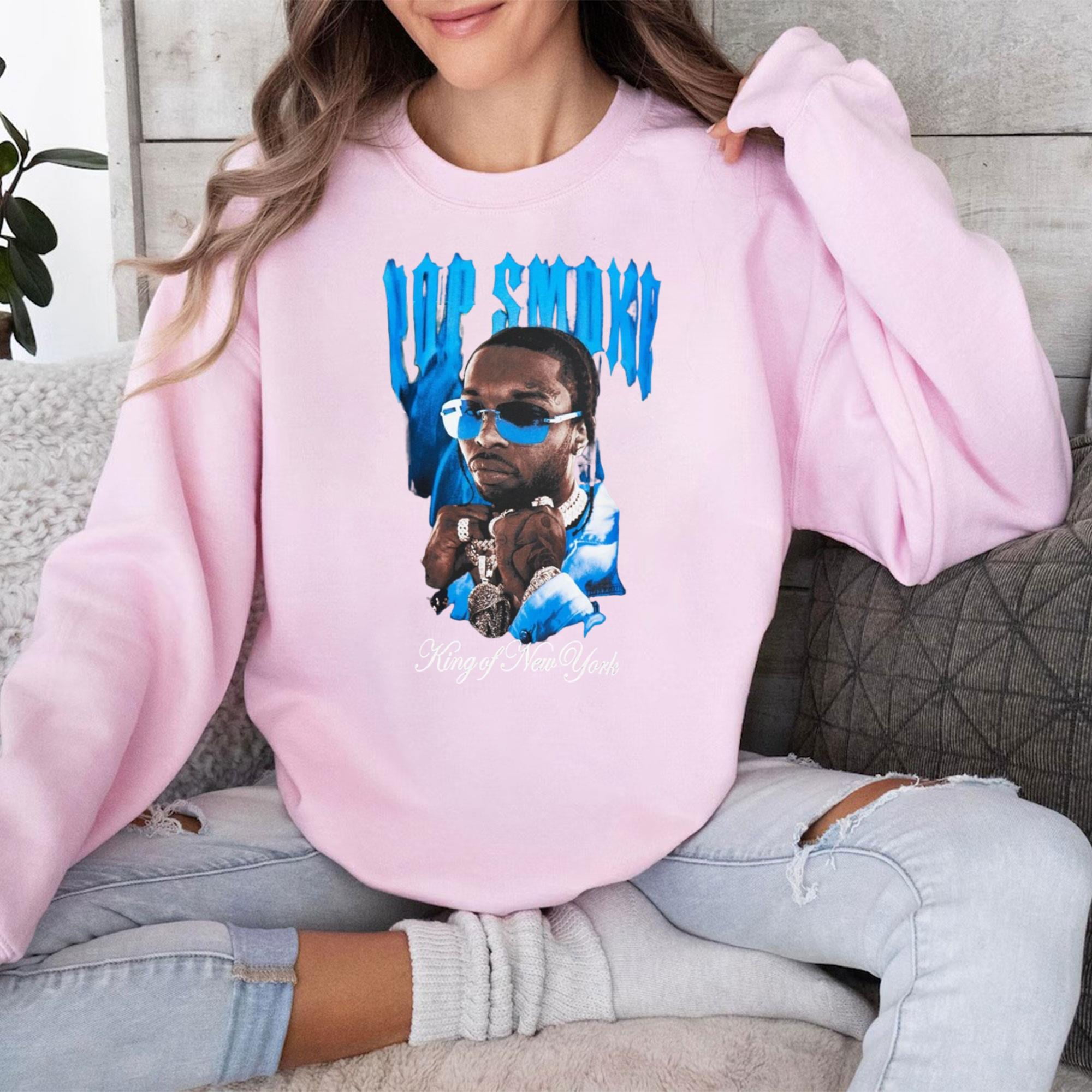 Pop Smoke Invincible Short Sleeve Te - Walmart.com