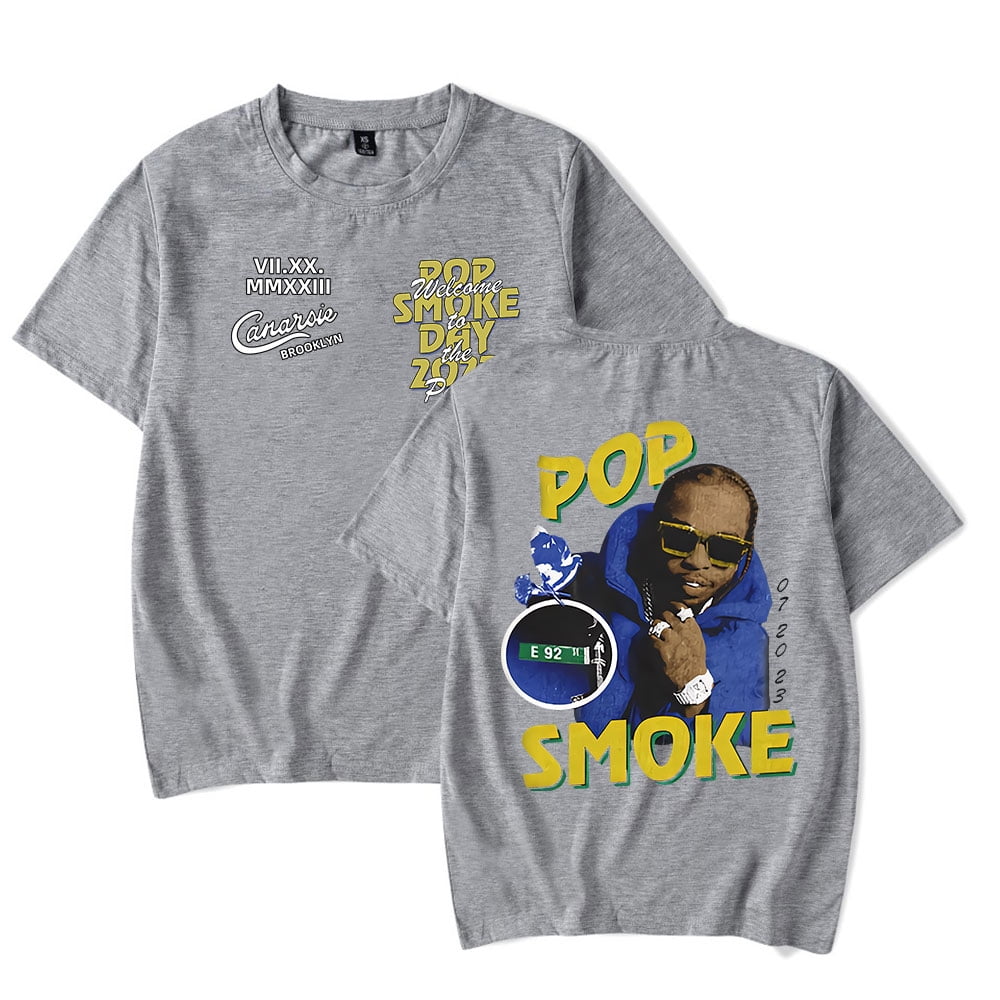 Pop Smoke WELCOME TO THE PARTY Merch Men/Women T-Shirt Summer ...