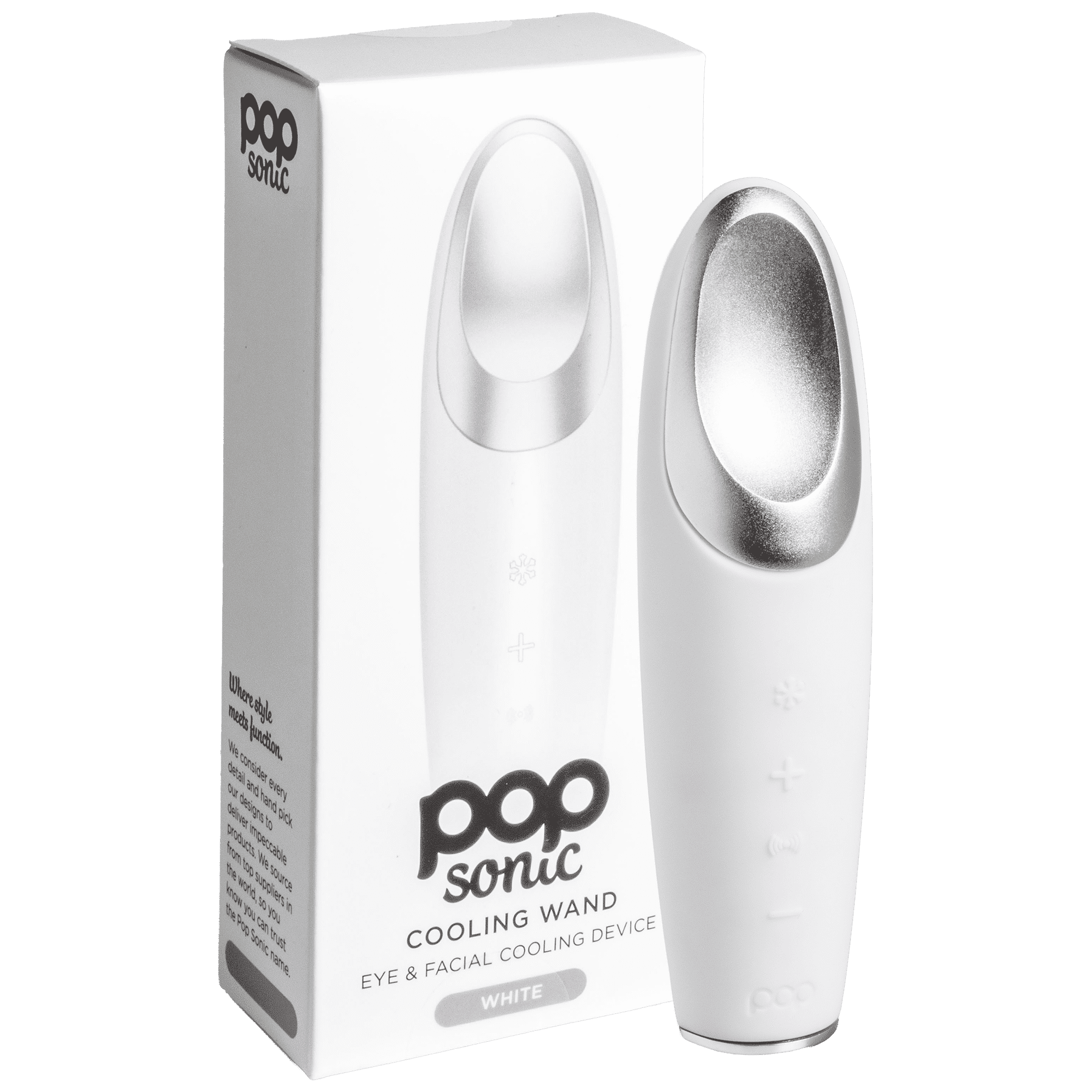 Pop Sonic Cooling Eye & Face Wand (White) - Walmart.com