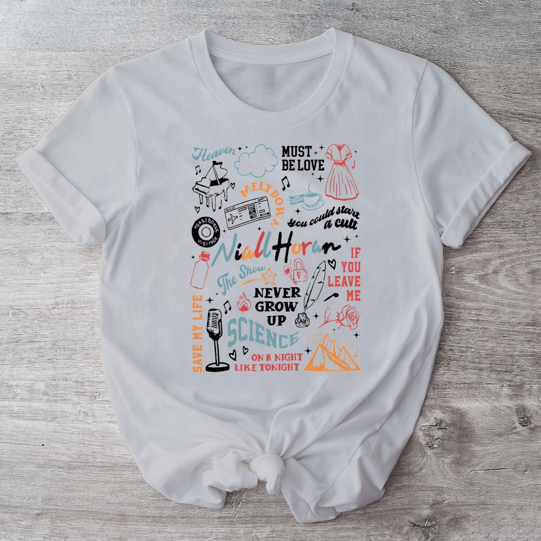 Pop Star Album Tracklist T-shirt – 2024 Concert Merch – Music Fan Gift ...