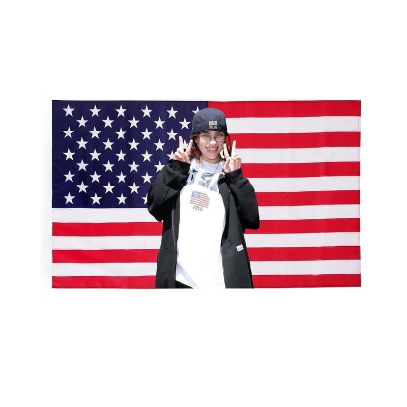 Pop Star Singer USA Flag- American Flag Meme Trendy tapestry Wall ...