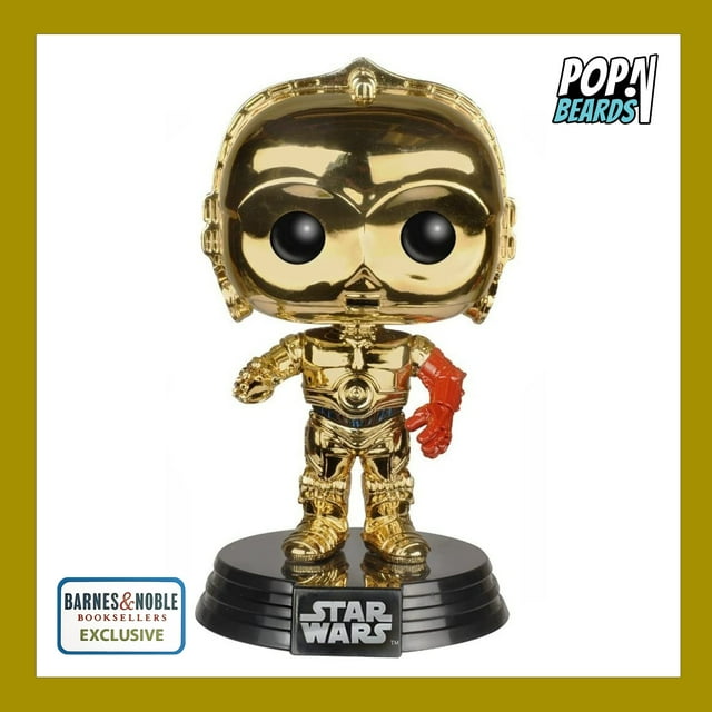 Pop! Star Wars- C-3PO Red Arm (Metallic) (Barnes & Noble) - Walmart.com