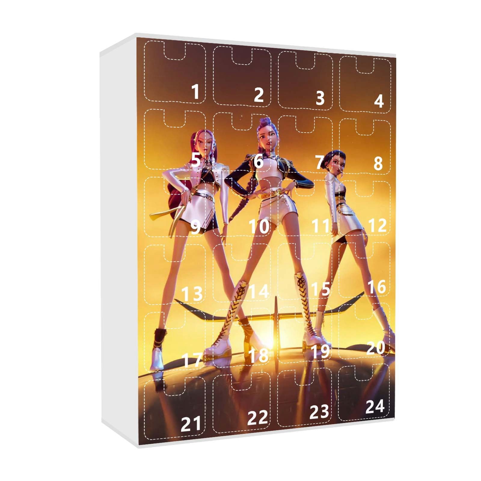 Pop Stars Demon-Hunter Mystery Blind Collectibles: Advent Calendar ...