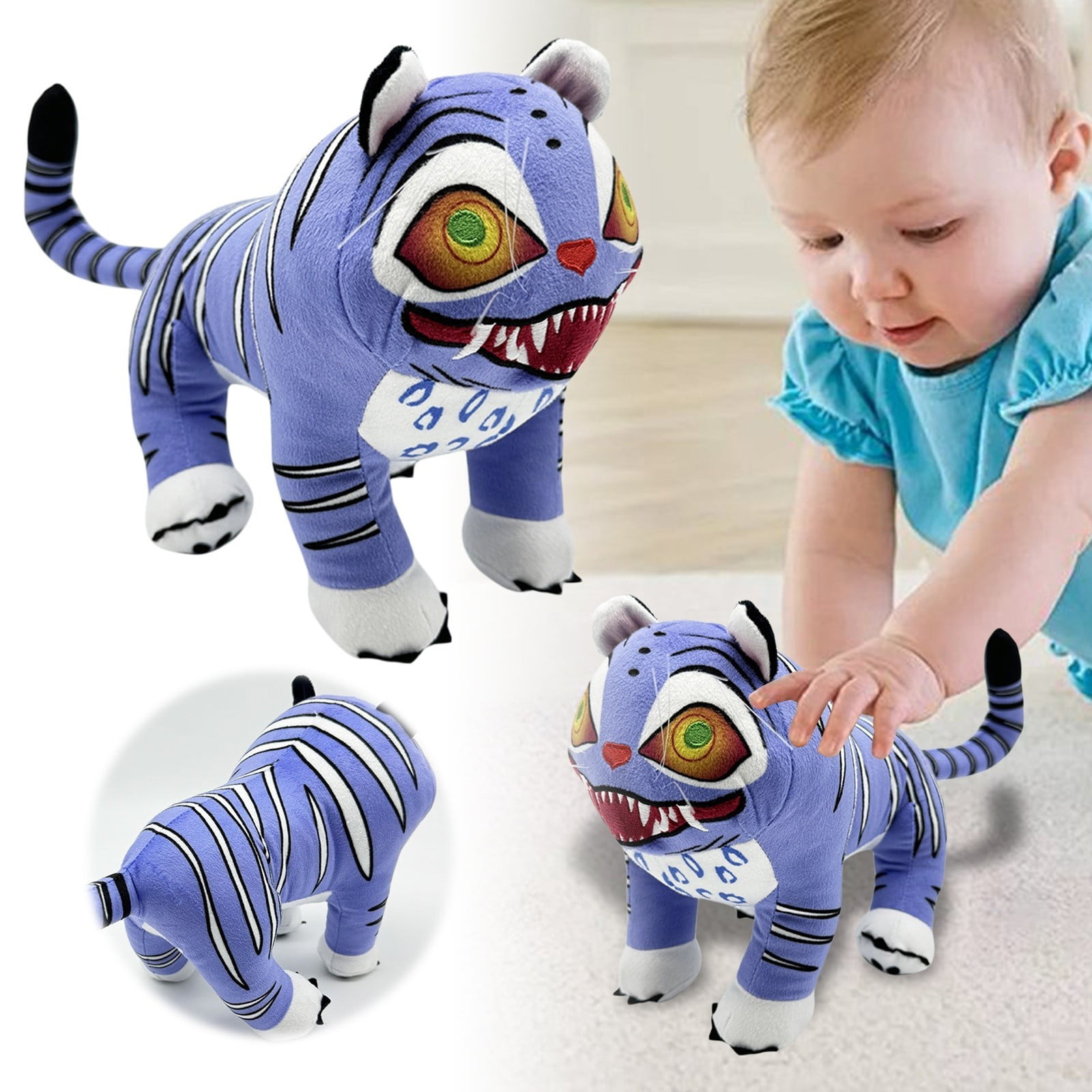 Pop Stars Demon-Hunter Plush Doll, Cartoon Style Children's Rag Doll ...