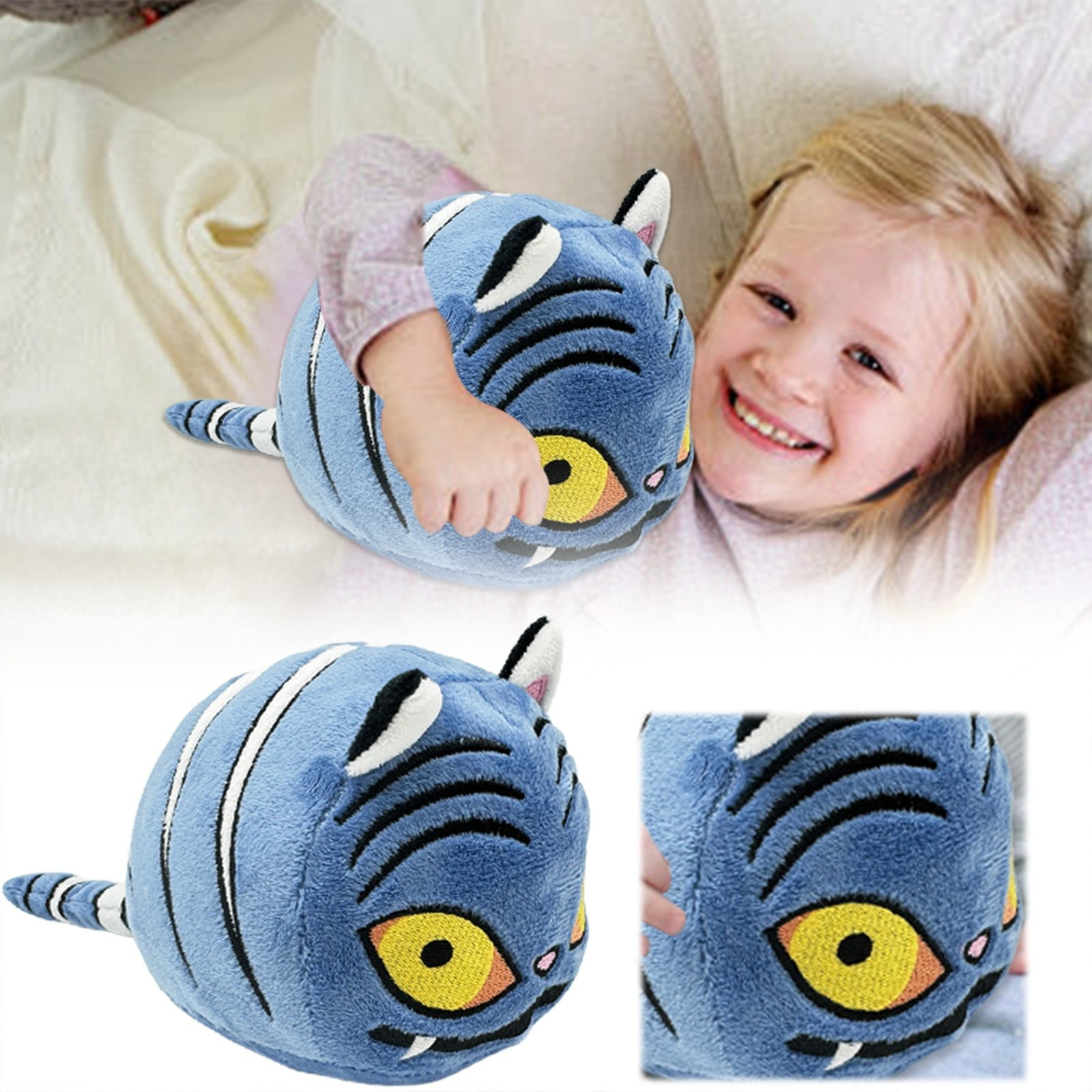 Pop Stars Demon-Hunter Plush Doll, Cartoon Style Children's Rag Doll ...