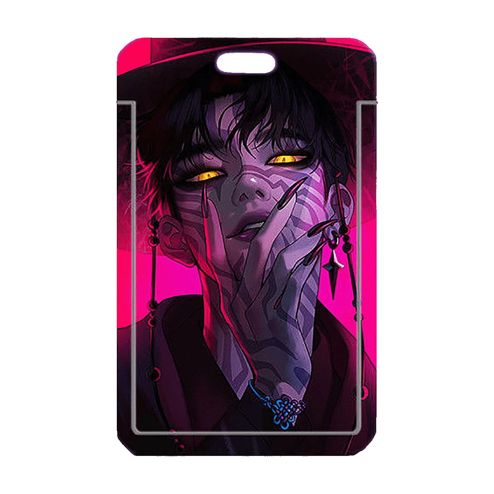 Pop Stars Demon-Hunter Student Slide Card Holder For School Meal Bus Id ...