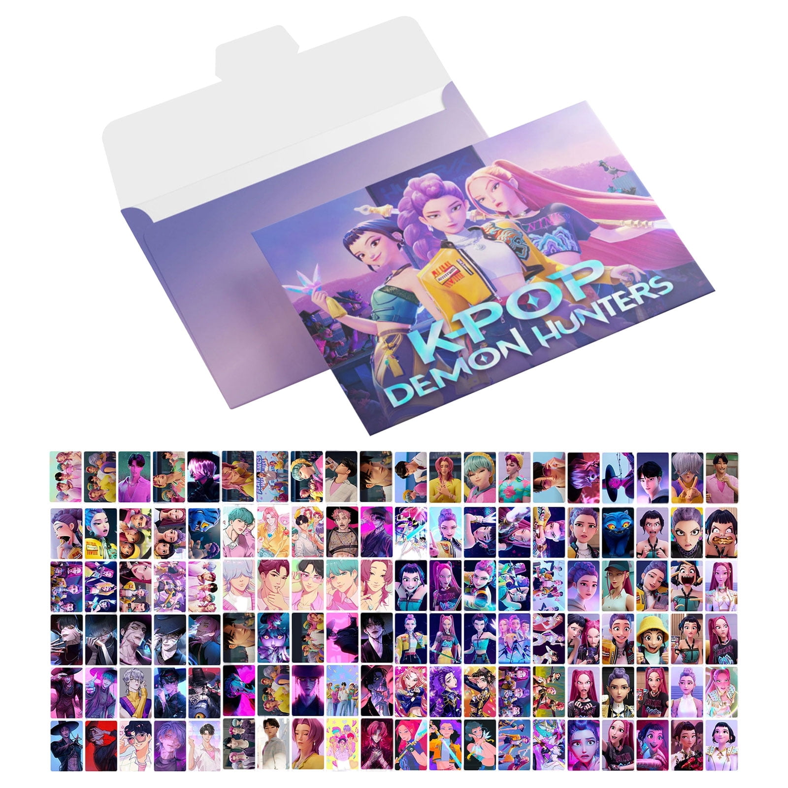 Pop Stars Demon Hunters Peripheral Collectible Photo Card Envelope ...