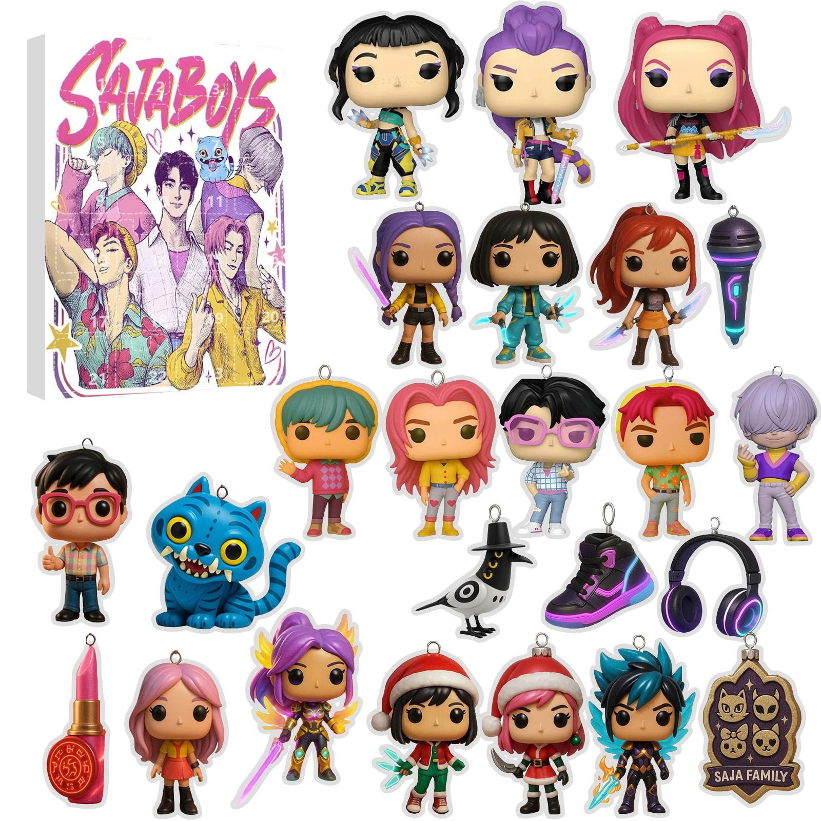Pop Stars Singers Anime Hunters Advent Calendar 2025 Christmas Advent ...