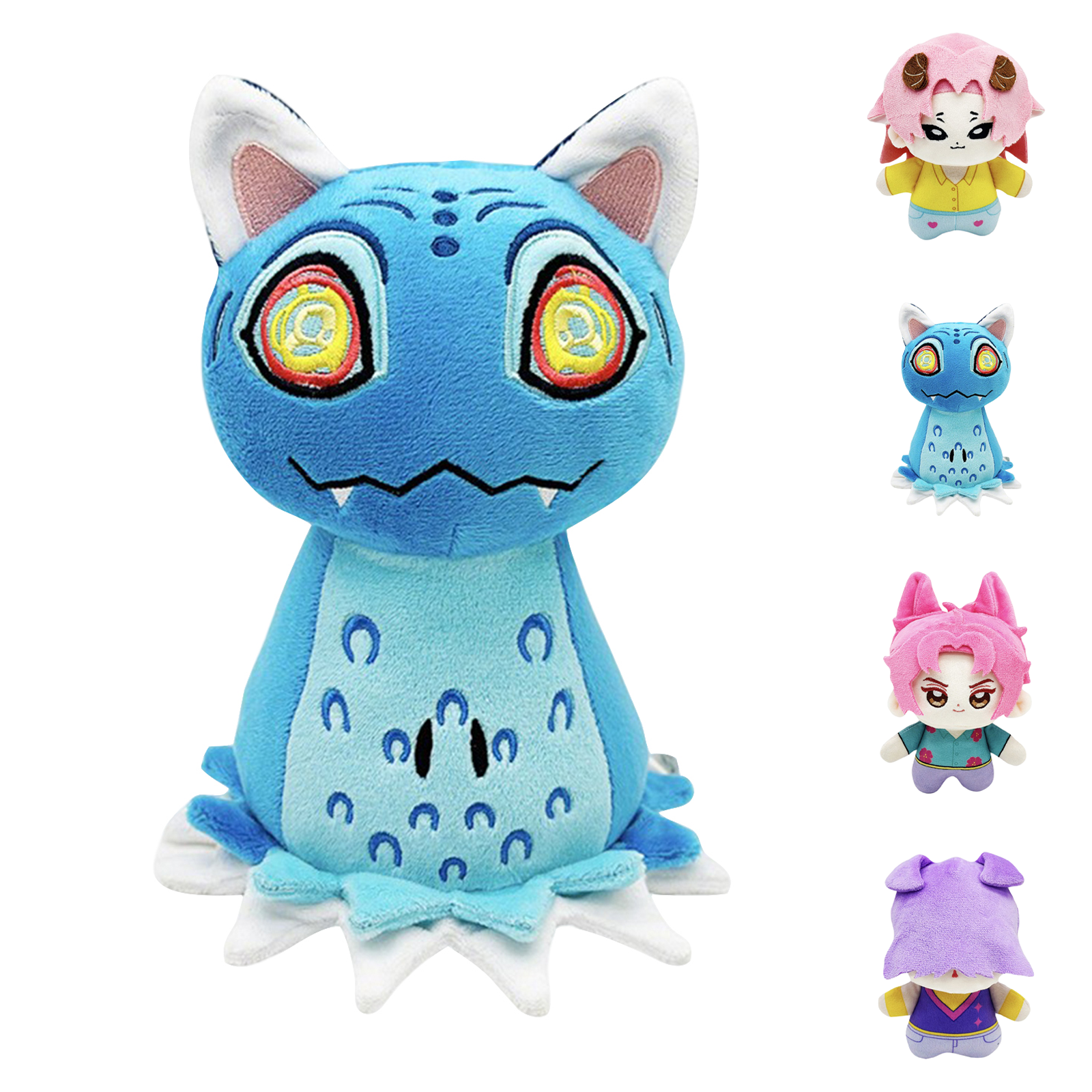 Pop Starts Demon Hunter Plush Doll, Cute Cartoon Soft Stuffed Toy for ...
