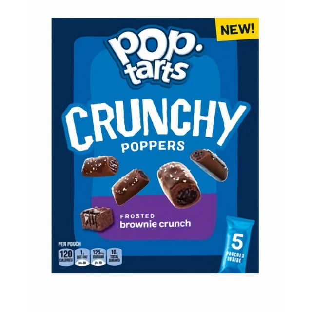 Pop-Tarts Crunchy Poppers Crunchy Filled Snack Pieces (Pack of 10 ...