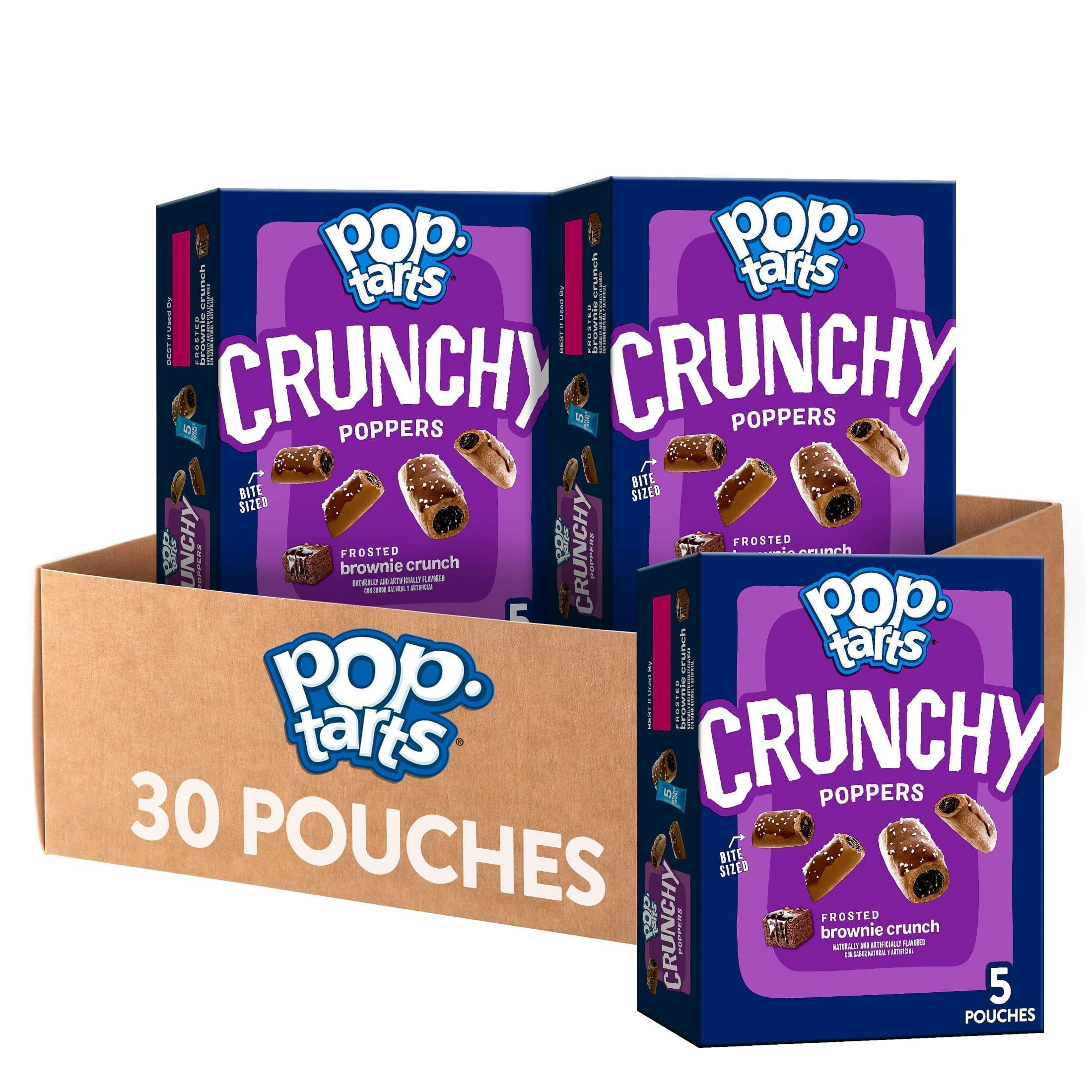 Pop-Tarts Crunchy Poppers Crunchy MZF22 Filled Snack Pieces, Kids ...